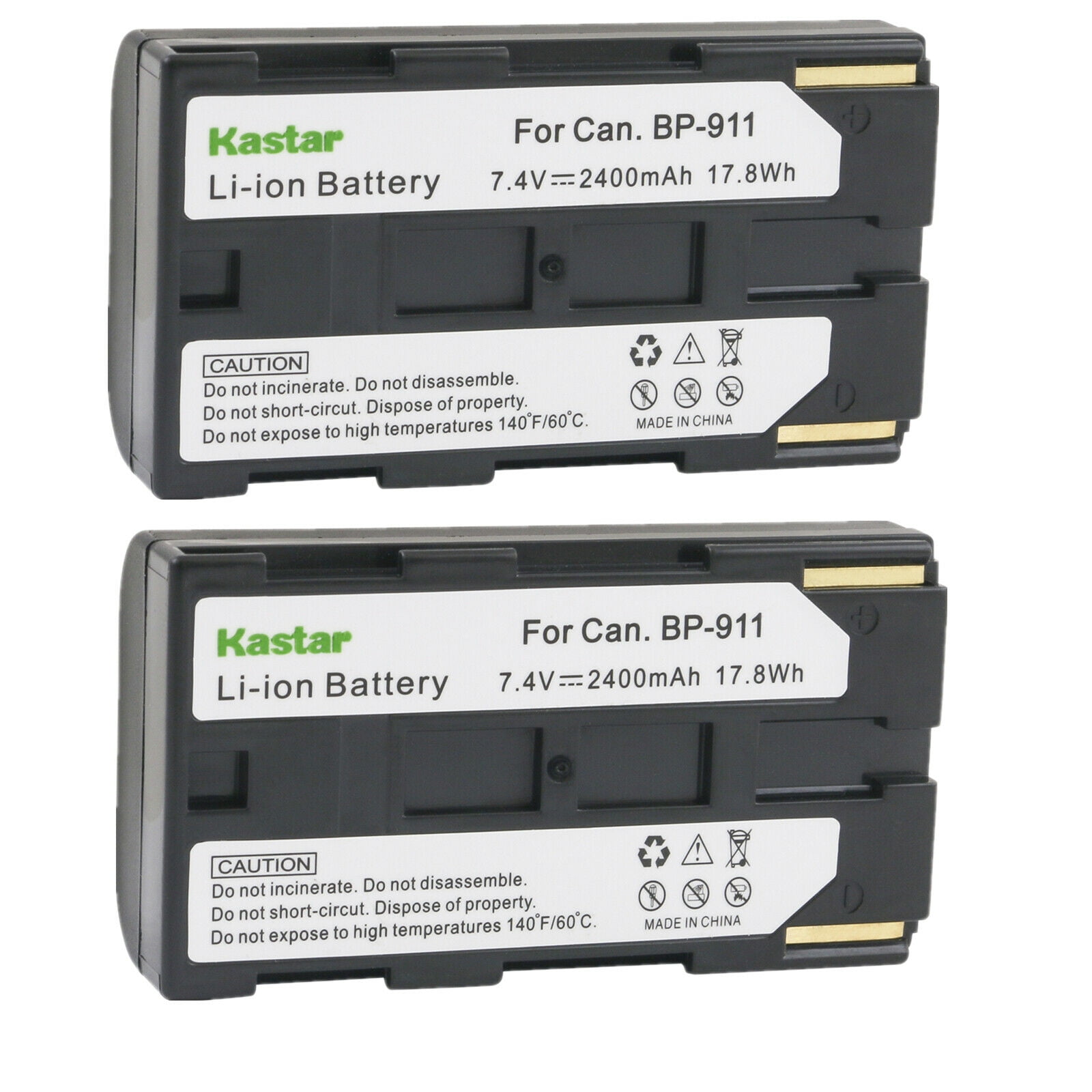 Kastar 2-Pack BP-911 / BP-915 Battery 7.2V 2400mAh Replacement for ...