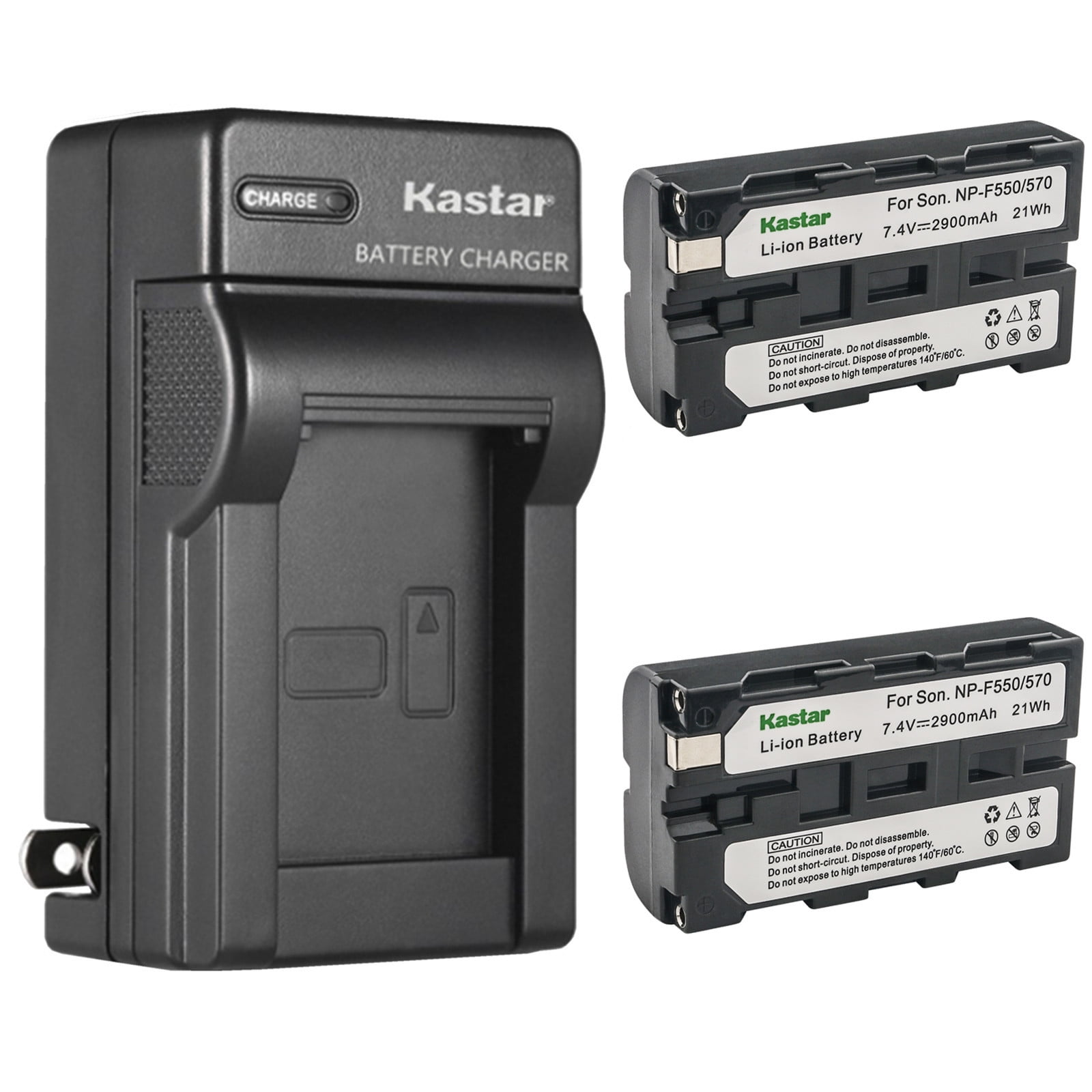 Kastar 2-Pack Battery and AC Wall Charger Replacement for Sony DSC ...
