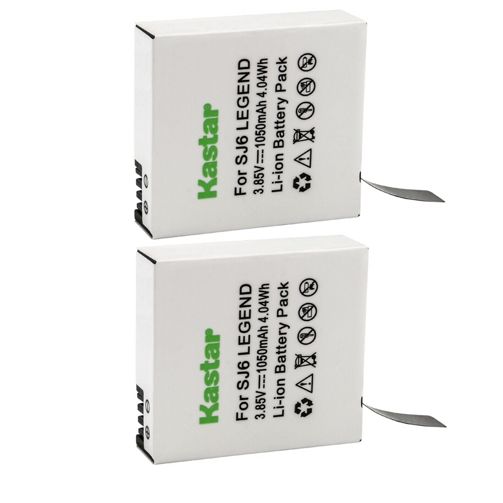 Kastar 2 Pack Battery Compatible with SJCAM SJ6 LEGEND SJCAM SJ 6 ...