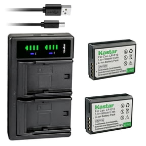 Canon LP-E10 Lithium-Ion Battery Pack, Compatible with EOS Rebel T3 T5 ...