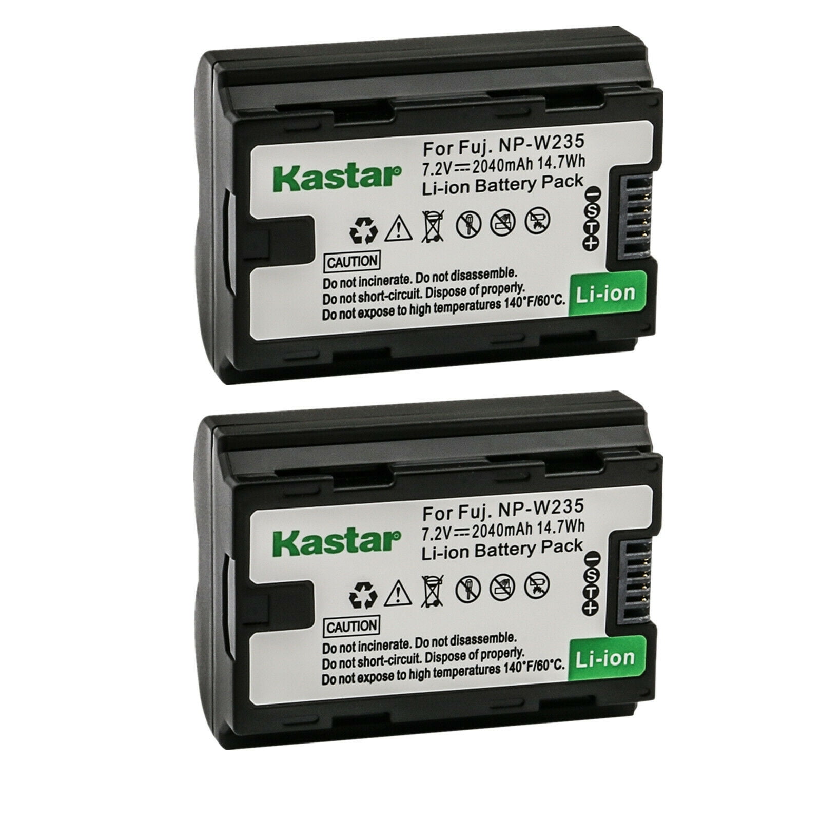 Kastar 2-Pack Battery Replacement for Fujifilm NP-W235 NPW235 ...