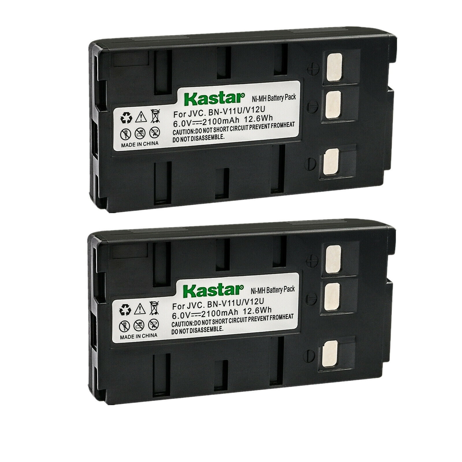 Kastar 2-Pack Battery Replacement for JVC GR-AX76U GR-AX760U GR-AX761U ...