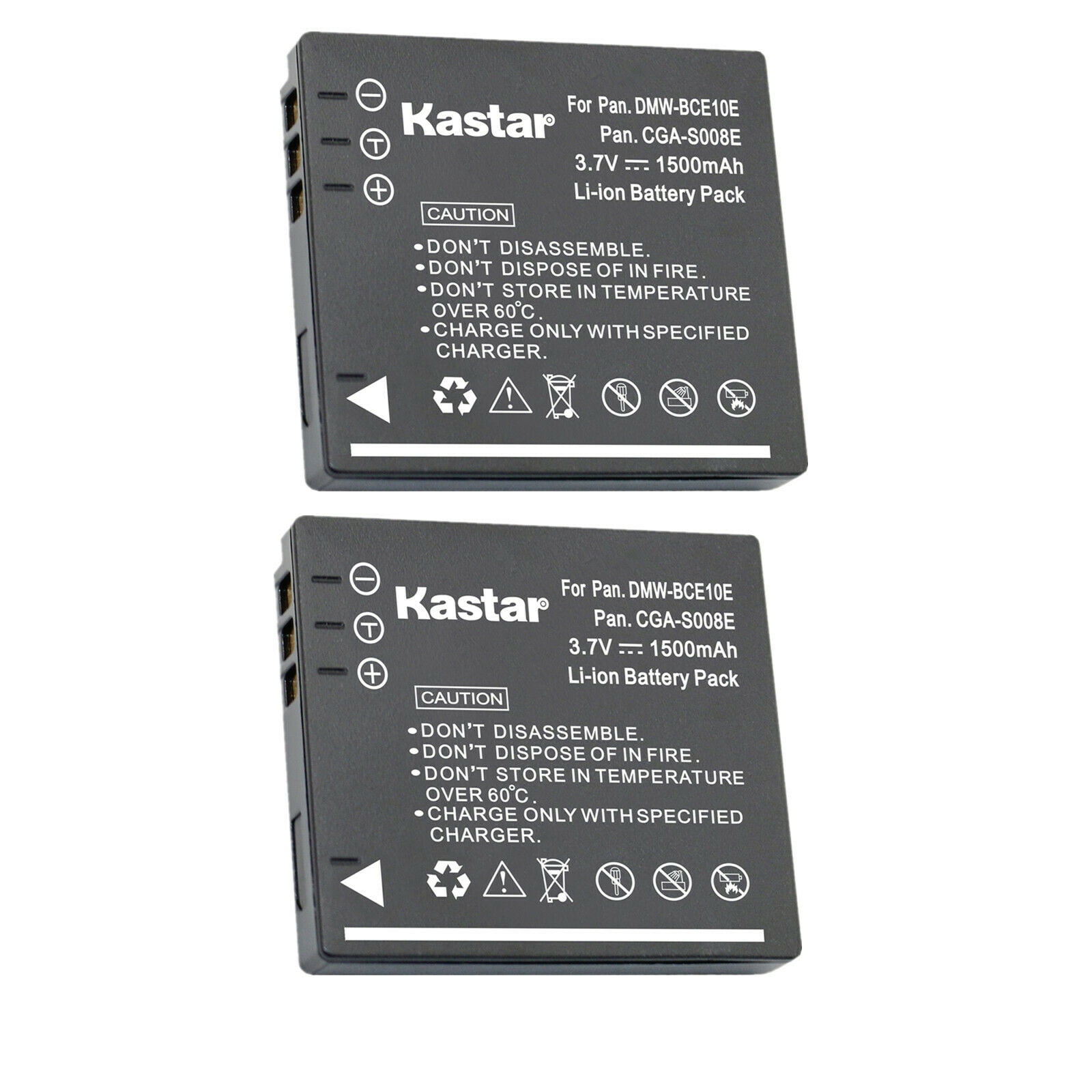 Kastar 2-Pack DB-70 Battery Replacement for Ricoh DB-70 Battery, Ricoh ...