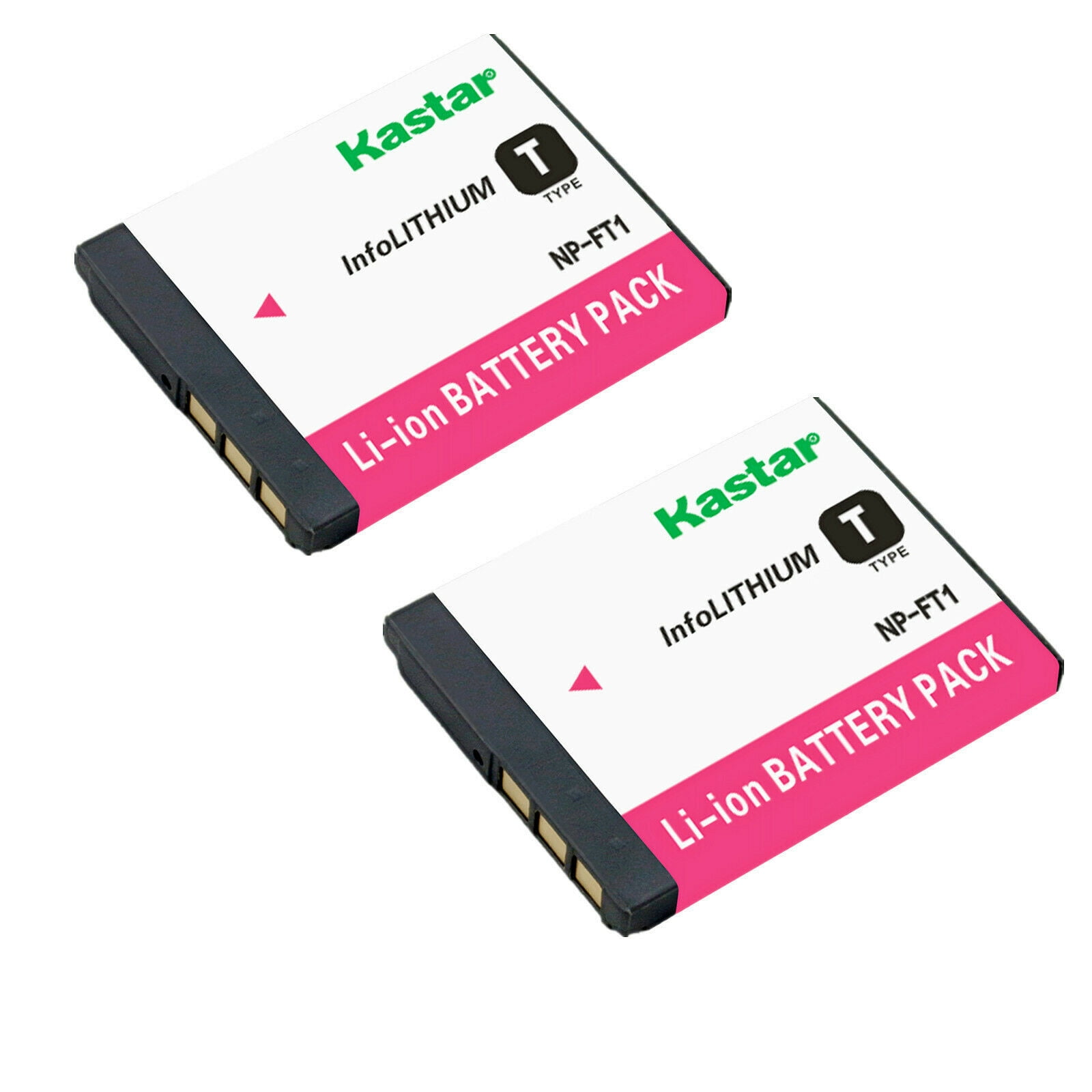 Kastar 2-Pack NP-FT1 Battery Replacement for Sony NP-FT1 NPFT1, Type T ...