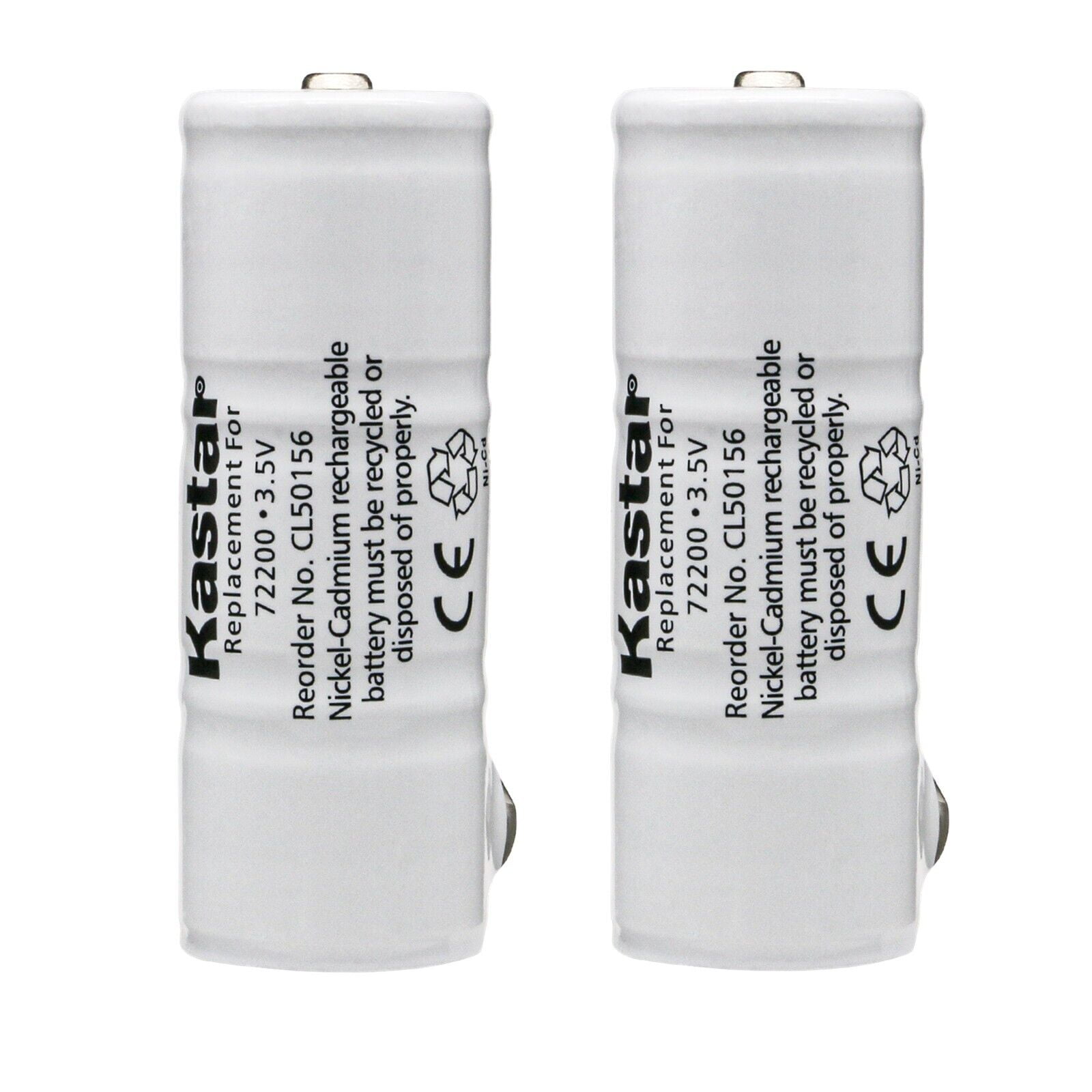 Kastar 2-Pack Ni-CD Battery 3.5V 750mAh Replacement for Welch Allyn ...