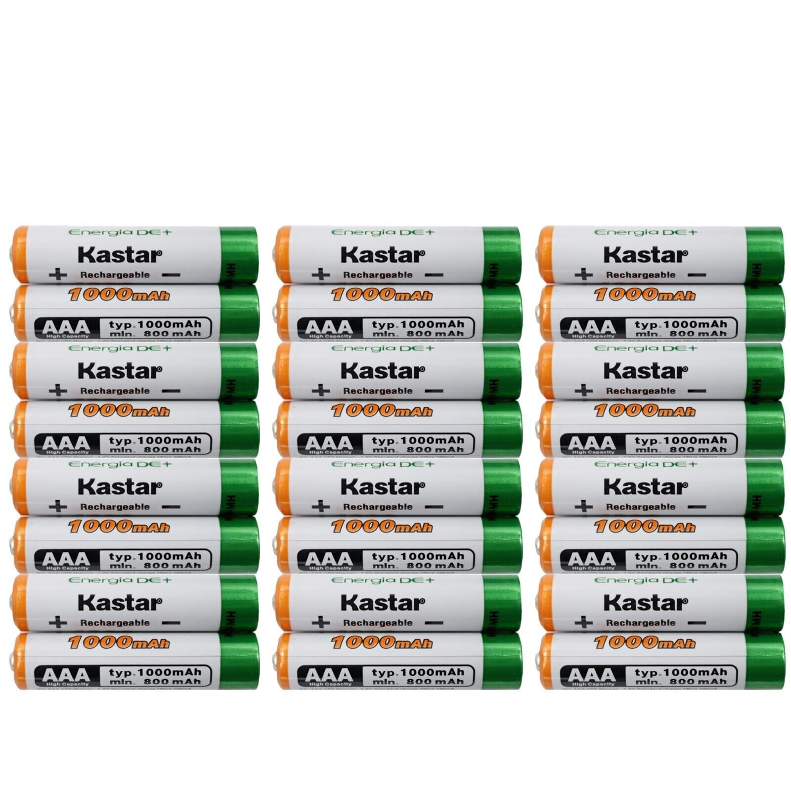 Kastar 24 Pcs Battery Replacement for Panasonic BK40AAABU, HHR-4DPA/4B ...