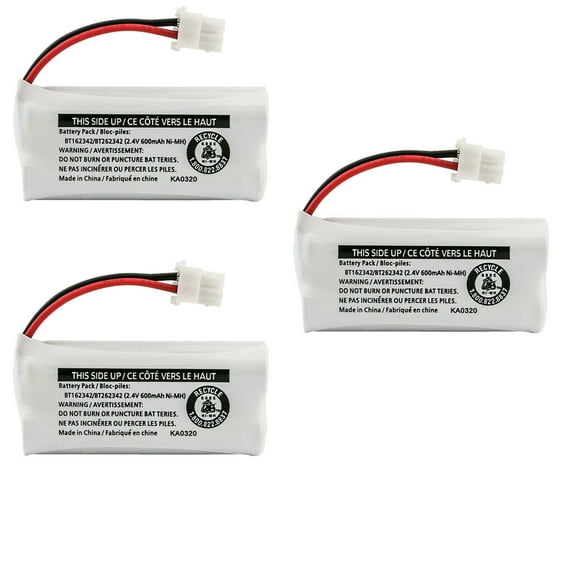 Kastar 3-Pack Battery Replacement for AT&T CL83401 CL83451 CL83464 (UU800183552) CL83551 CL84100 ...