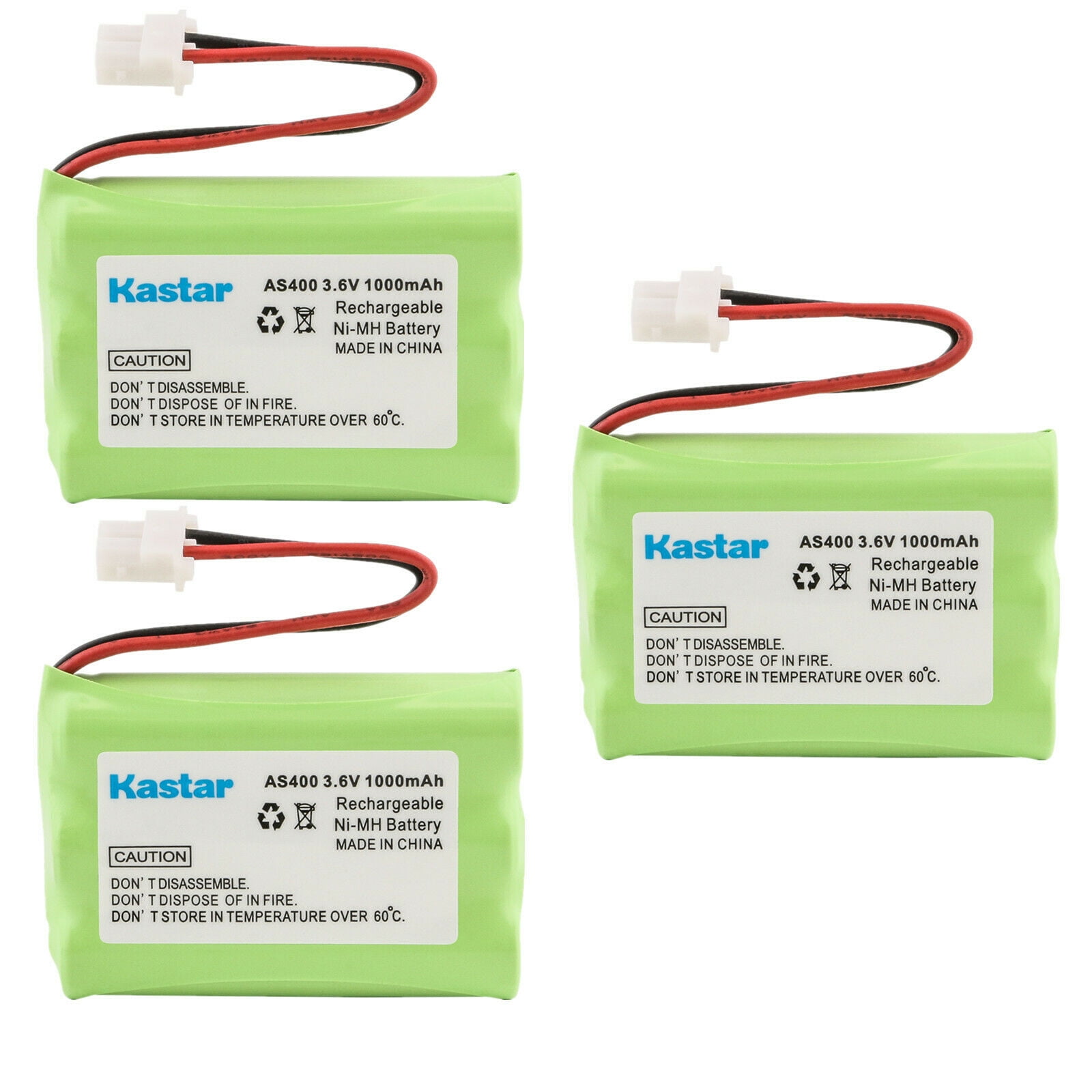 Kastar 3-Pack Battery Replacement for IBM BAT1200A, BAT1300A, IBM3330 ...