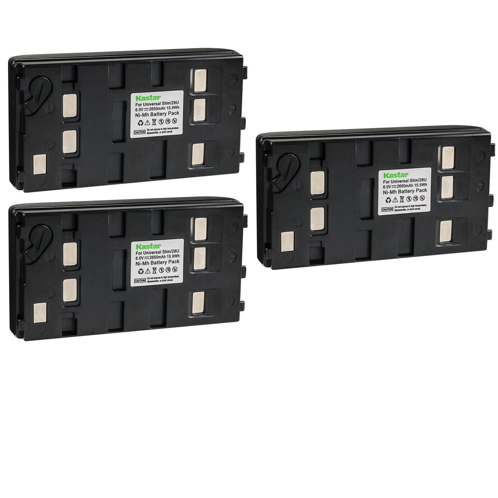 Kastar 3-Pack Battery Replacement for Durace DR10 DR10AA Battery ...