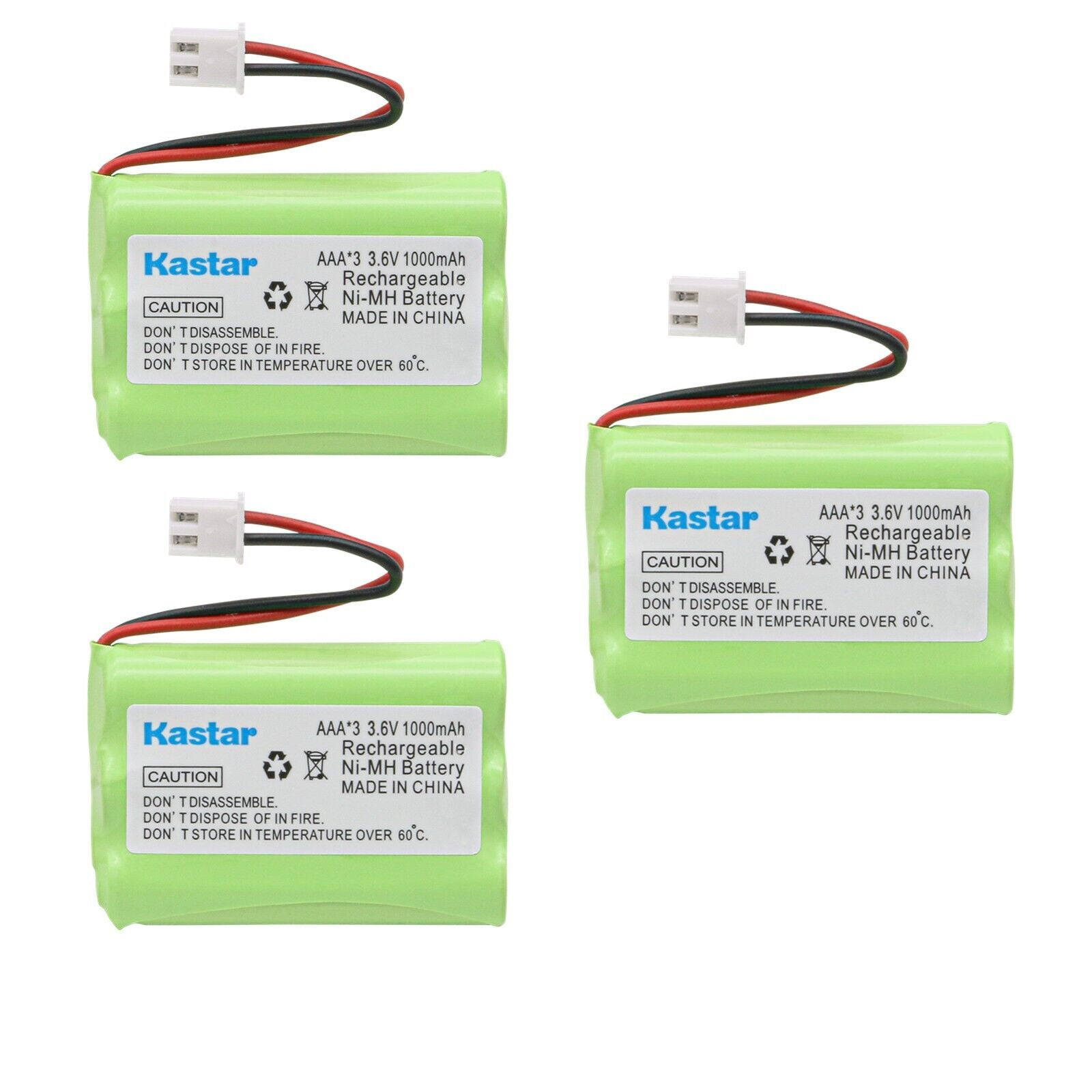 Kastar 3-Pack Battery Replacement for PRO Series (1999-2001), Beagler ...