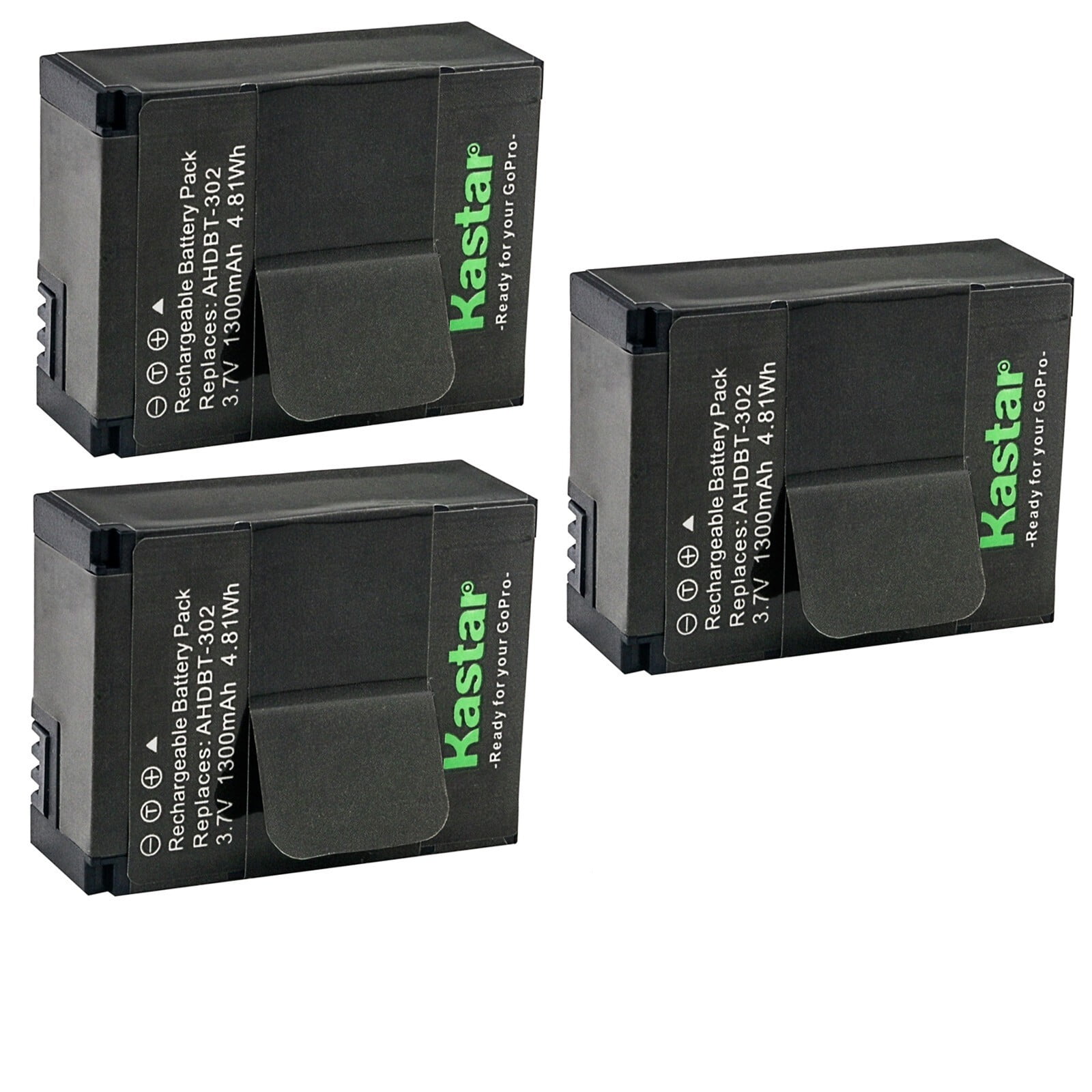 Kastar 3-Pack Battery Replacement for SP-Gadgets Battery for POV Light ...