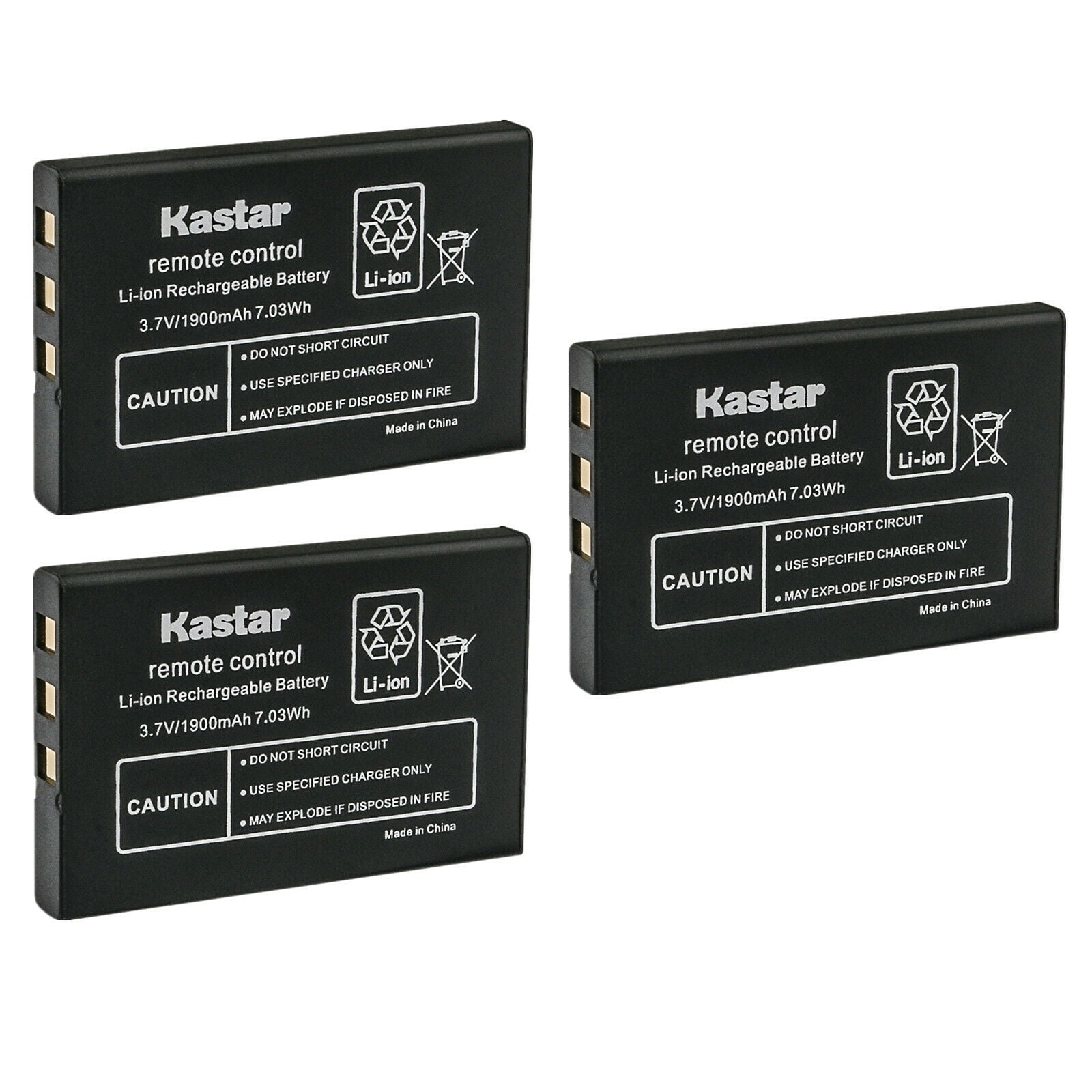 Kastar 3-Pack Battery Replacement for Universal Remote Control URC ...