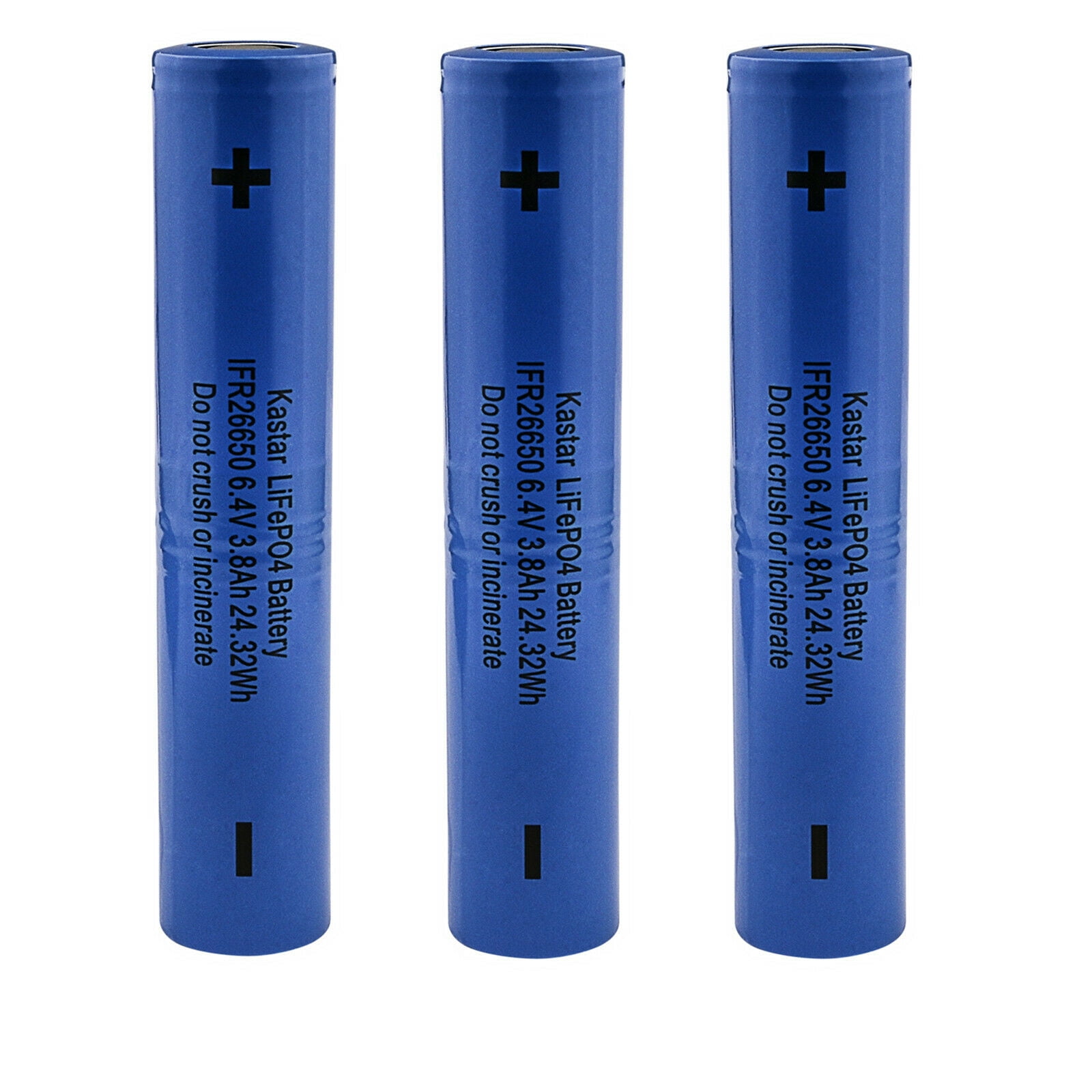 Kastar LiFePO4 Battery 6.4V 3800mAh, Rechargeable Replacement for ...