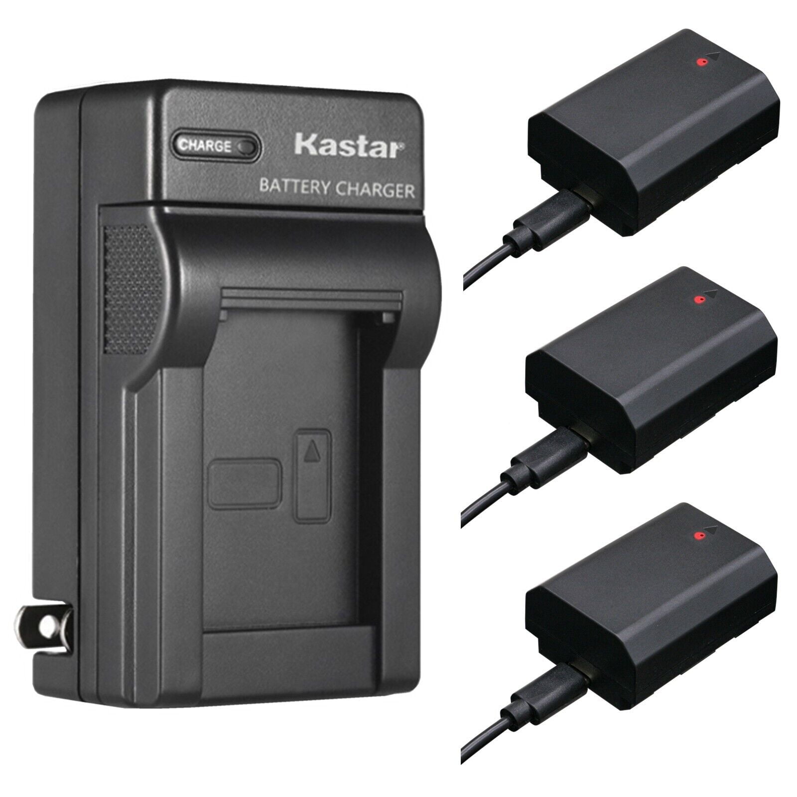 Kastar 3-Pack USB-C Battery and AC Wall Charger Replacement for Sony ...
