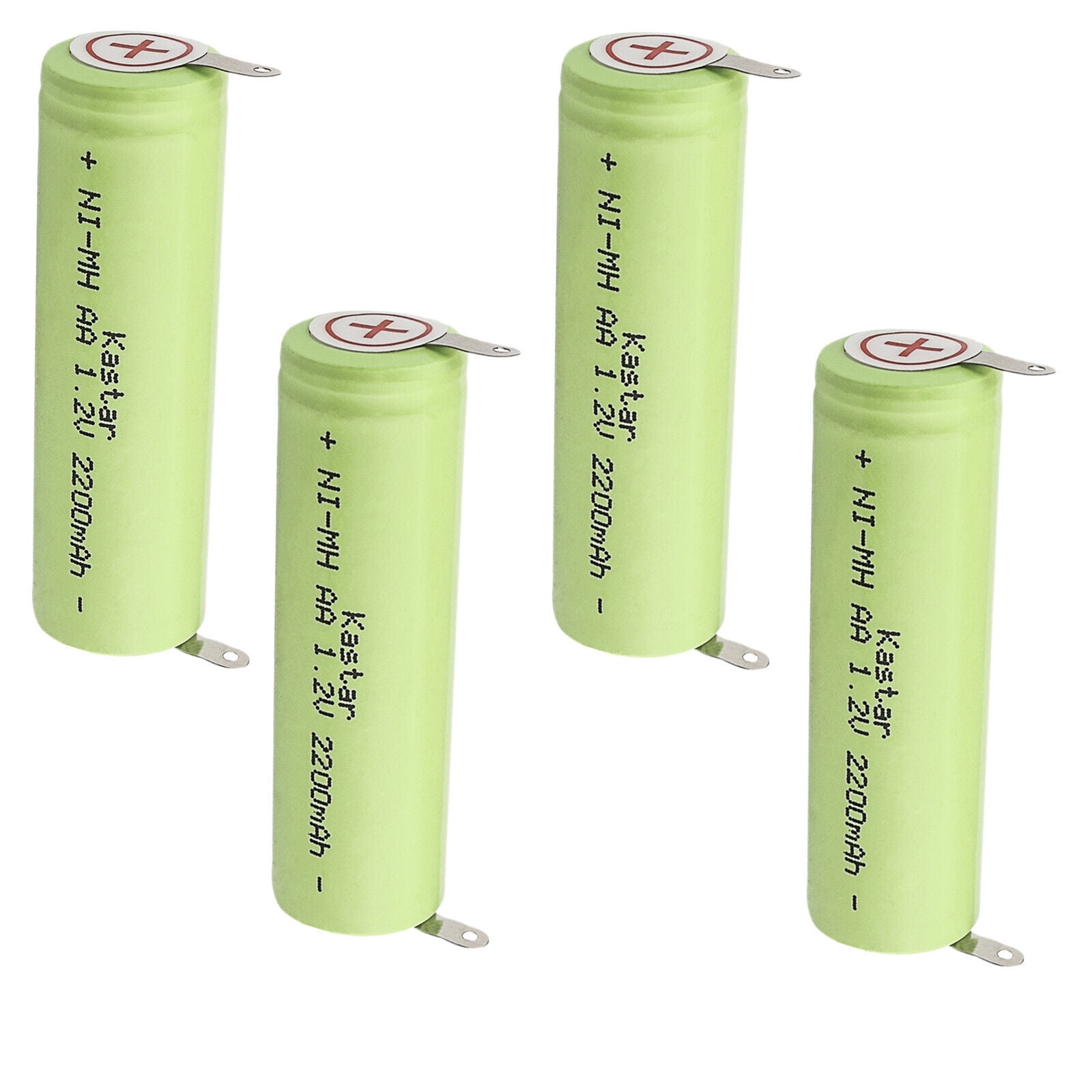 Kastar 4-Pack 1.2V 2200MAh Ni-MH Battery Compatible with Braun ...