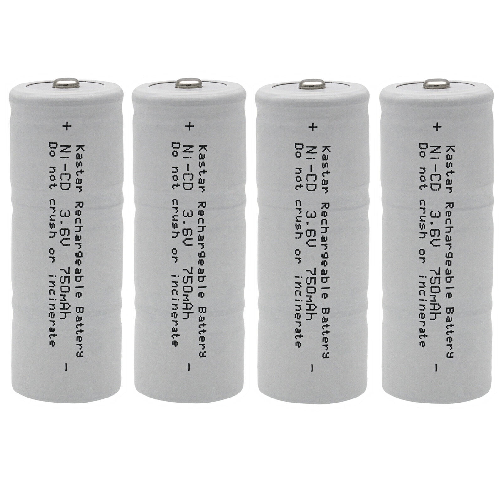 Kastar 4-Pack Battery 750mAh Replacement for Welch Allyn 23300 ...