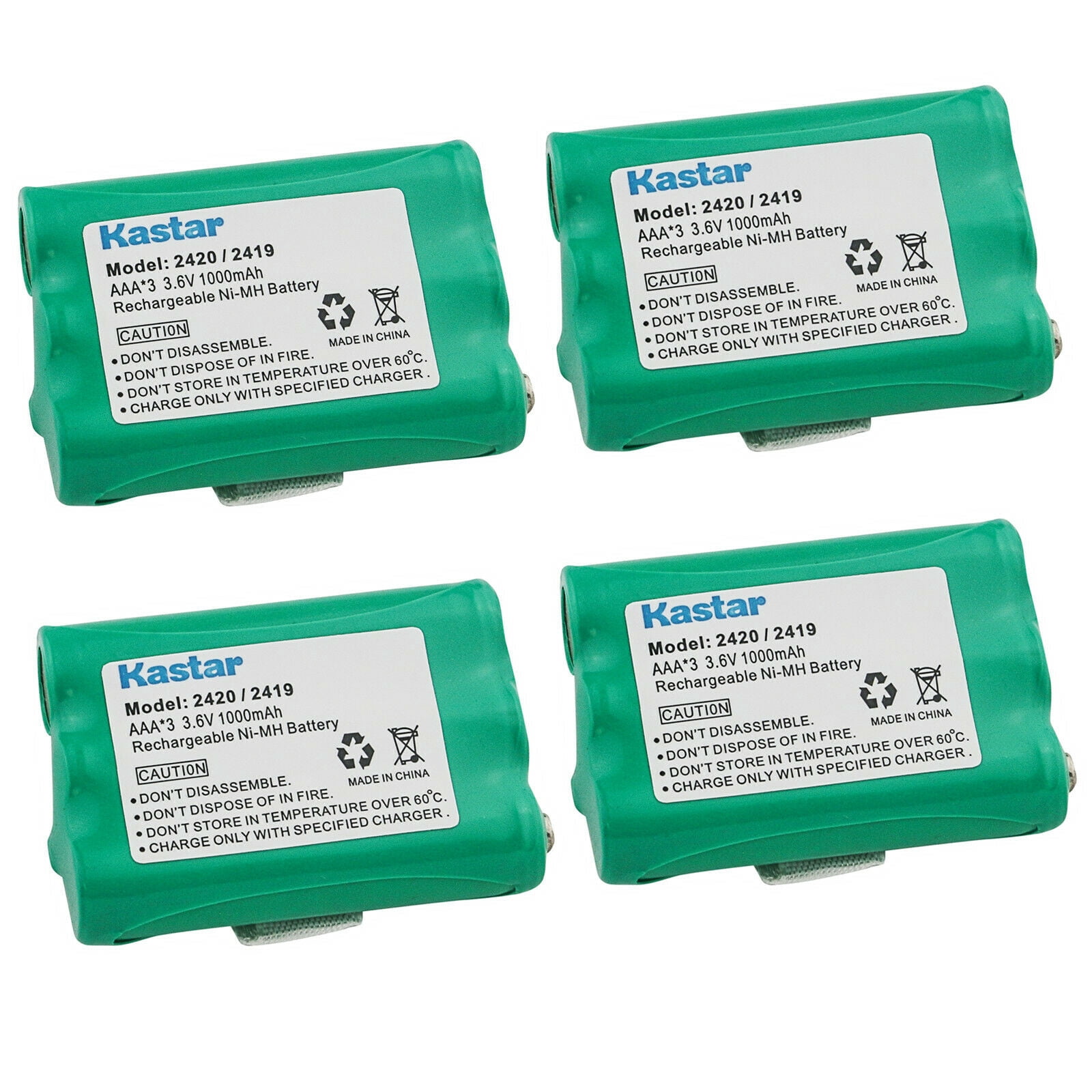 Kastar 4-Pack Battery Replacement for AT&T E5600, E5601, E5603, E5630 ...