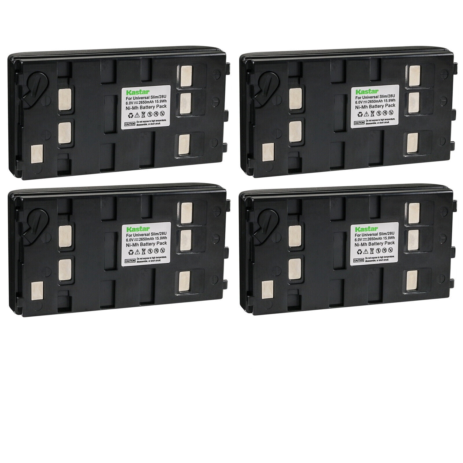 Kastar 4-Pack Battery Replacement for RCA CC506 CC-506 CC600 CC-600 ...