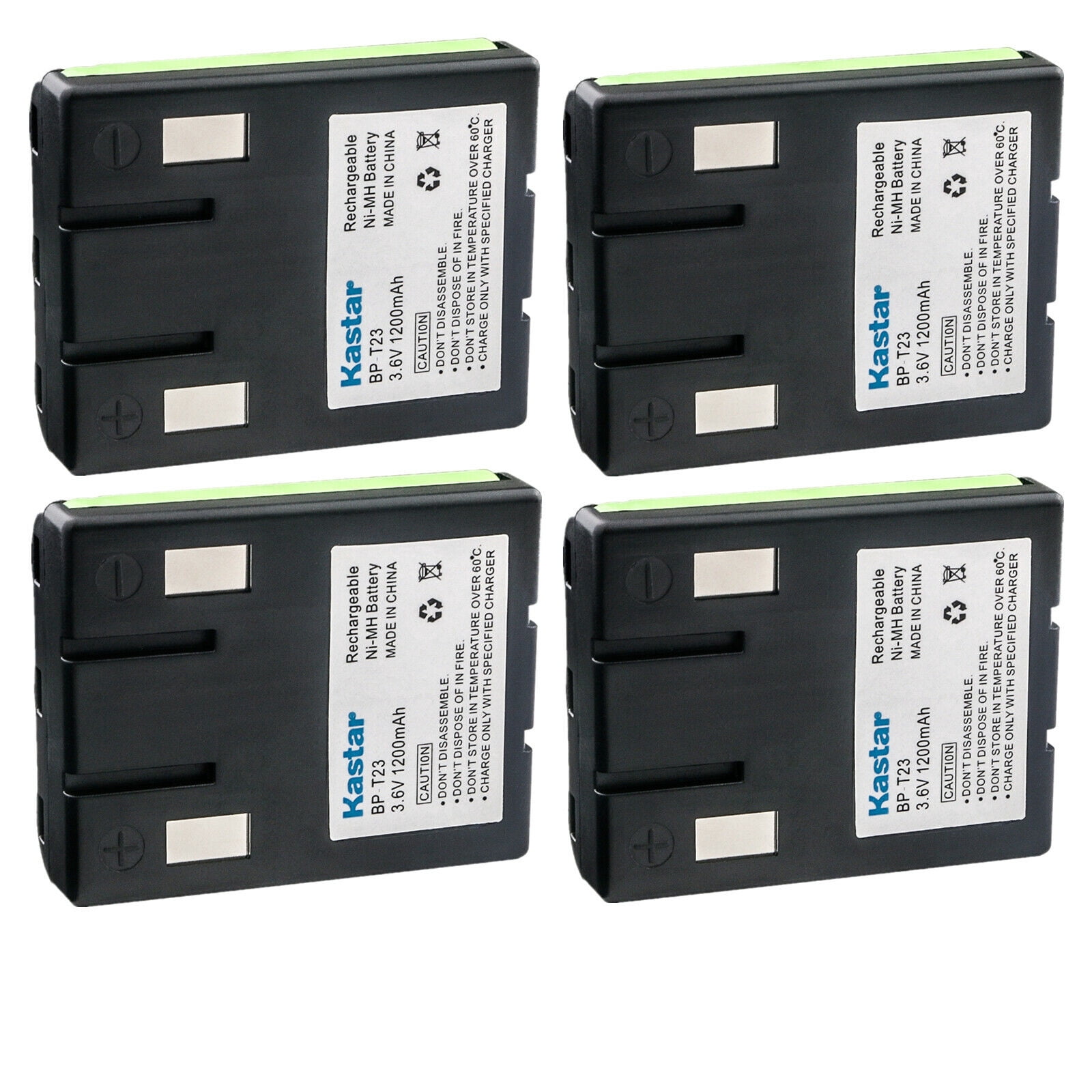 Kastar 4-Pack Battery Replacement for Radio Shack / Tandy 23271, 23295 ...