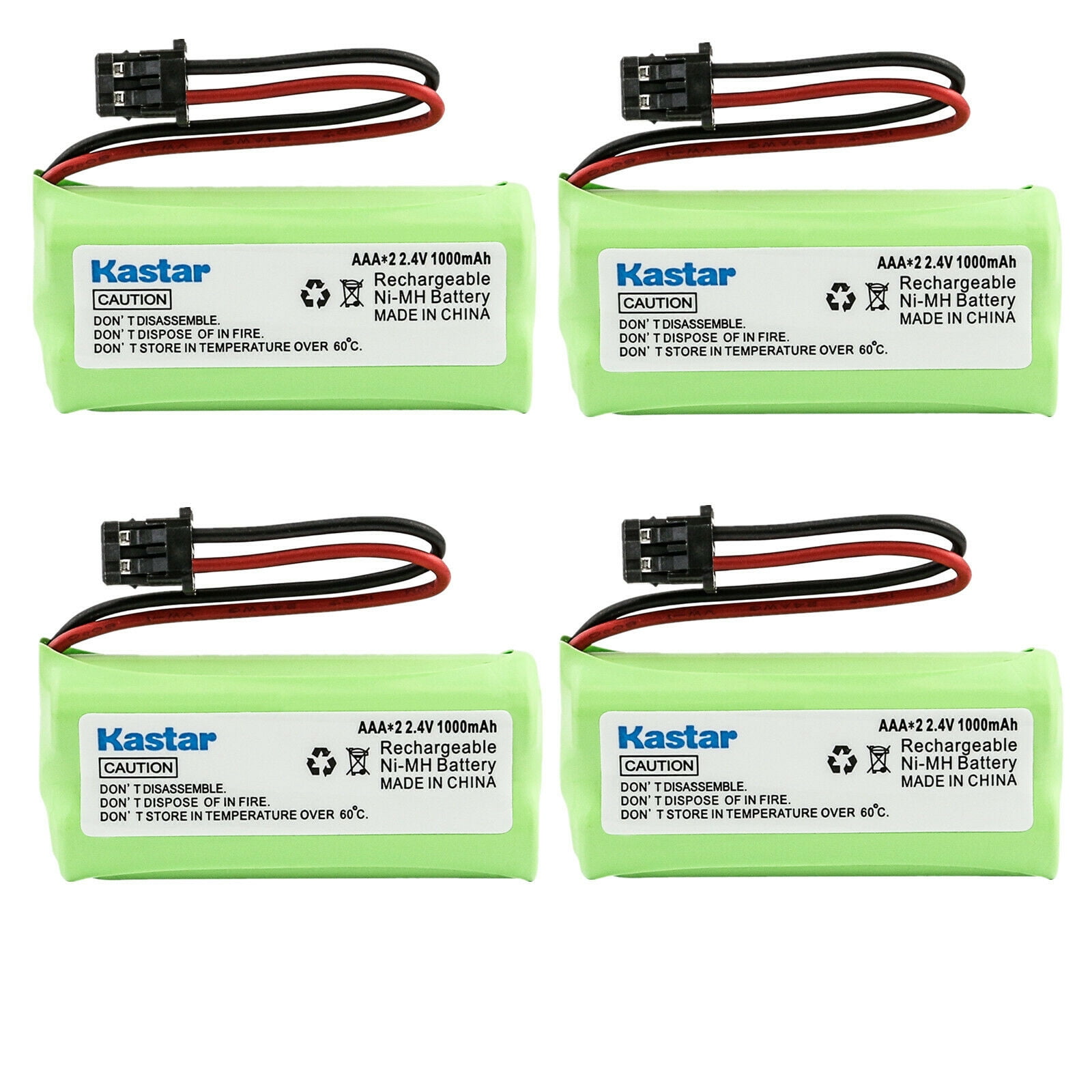 Kastar 4-Pack Battery Replacement for Uniden DCX200 DCX200-SLV ...