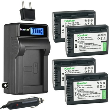 HQRP AC Power Adapter for Sony HandyCam DCR-SR68 DCR-SR88 DCR-SX43 DCR-SX44 HDR-TD10 HDR-HC3E ...