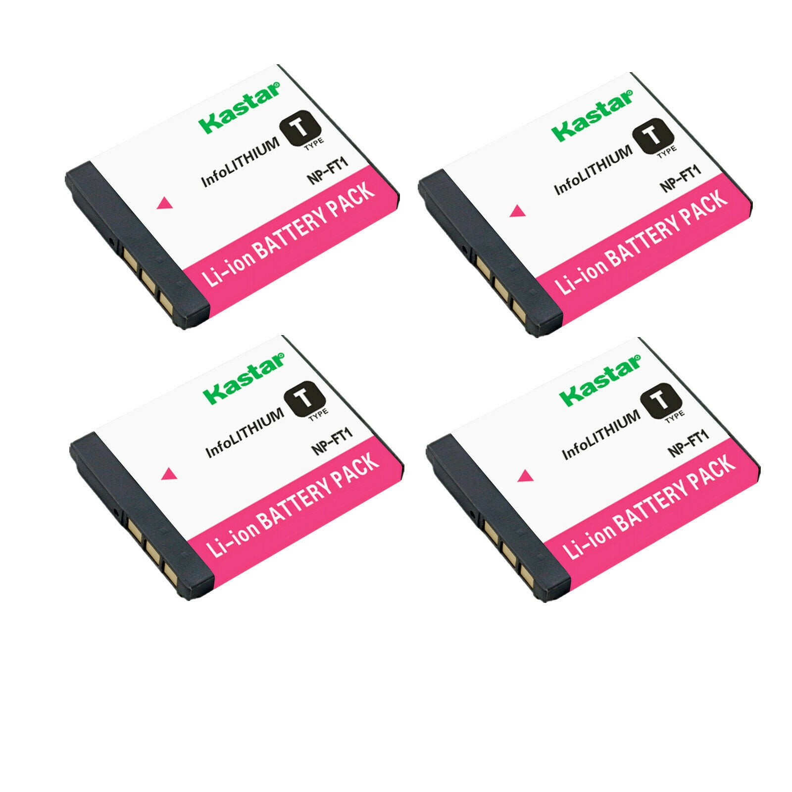Kastar 4-Pack NP-FT1 Battery Replacement for Sony Cyber-shot DSC-T10 ...