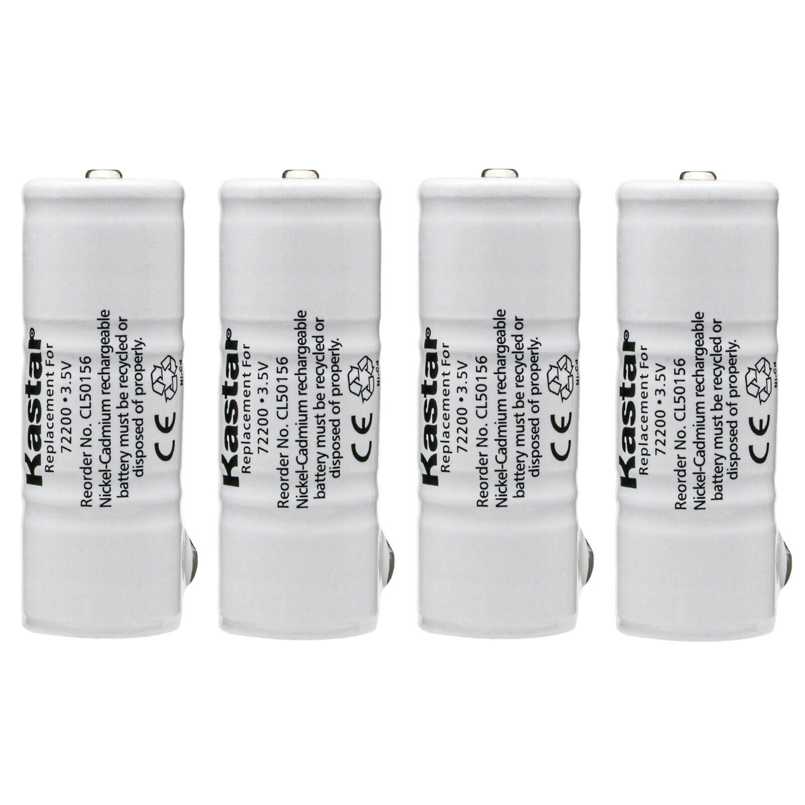 Kastar 4-Pack Ni-CD Battery 3.5V 750mAh Replacement for Welch Allyn ...
