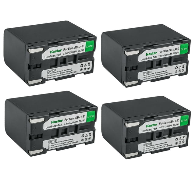 Kastar 4-Pack SB-L480 Battery Replacement for Mamiya Leaf Aptus-II 6 ...