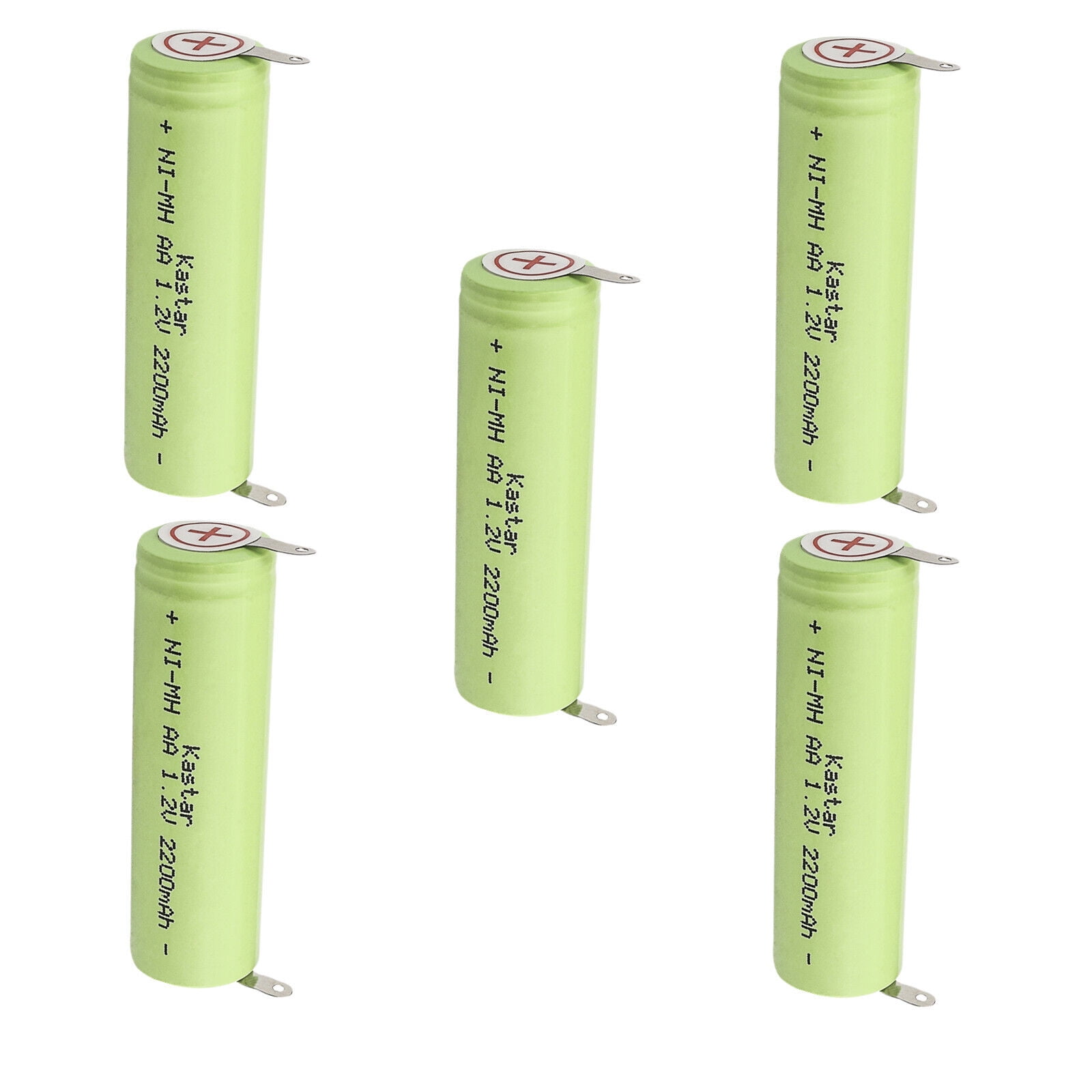 Kastar 5-Pack 1.2V 2200MAh Ni-MH Battery Compatible with Braun 7540 ...