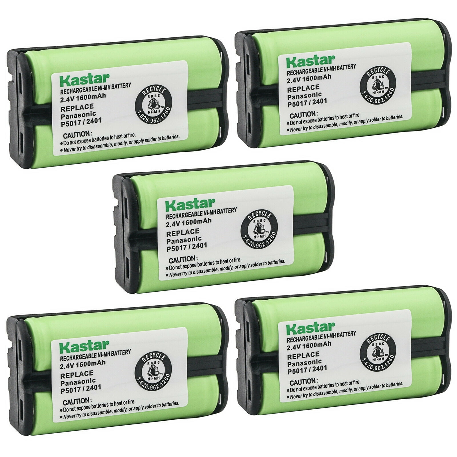 Kastar 5-Pack Battery Replacement for AT&T ATT BYO3E, ATT 91077 ...