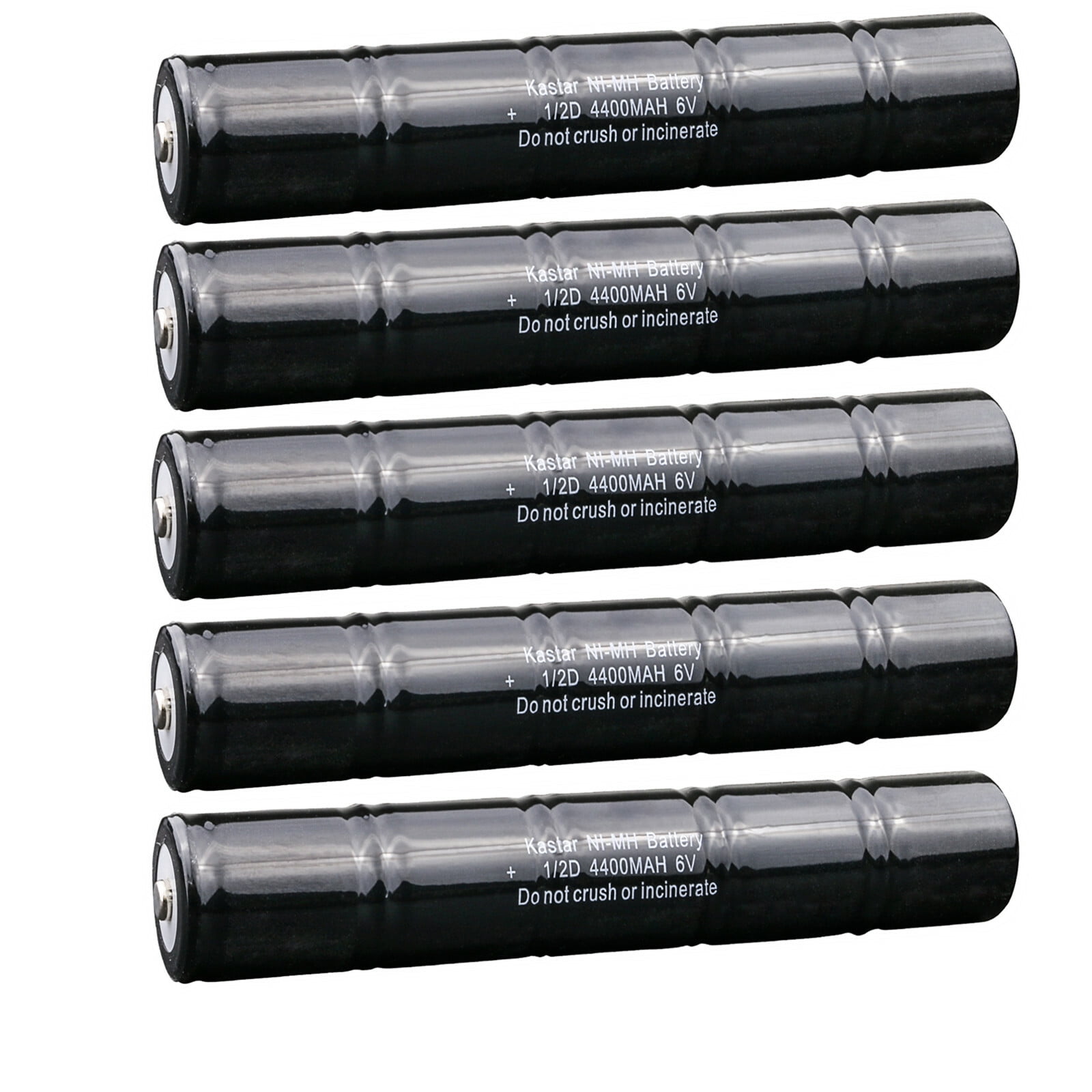 Kastar 5-Pack Ni-MH 4400mAh Battery Replacement for Sirchie Bluemaxx ...
