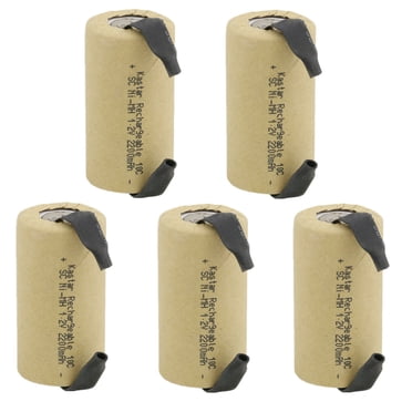 Kastar Ni-MH Rechargeable Sub C SC Battery for Warehouse Use - Walmart ...