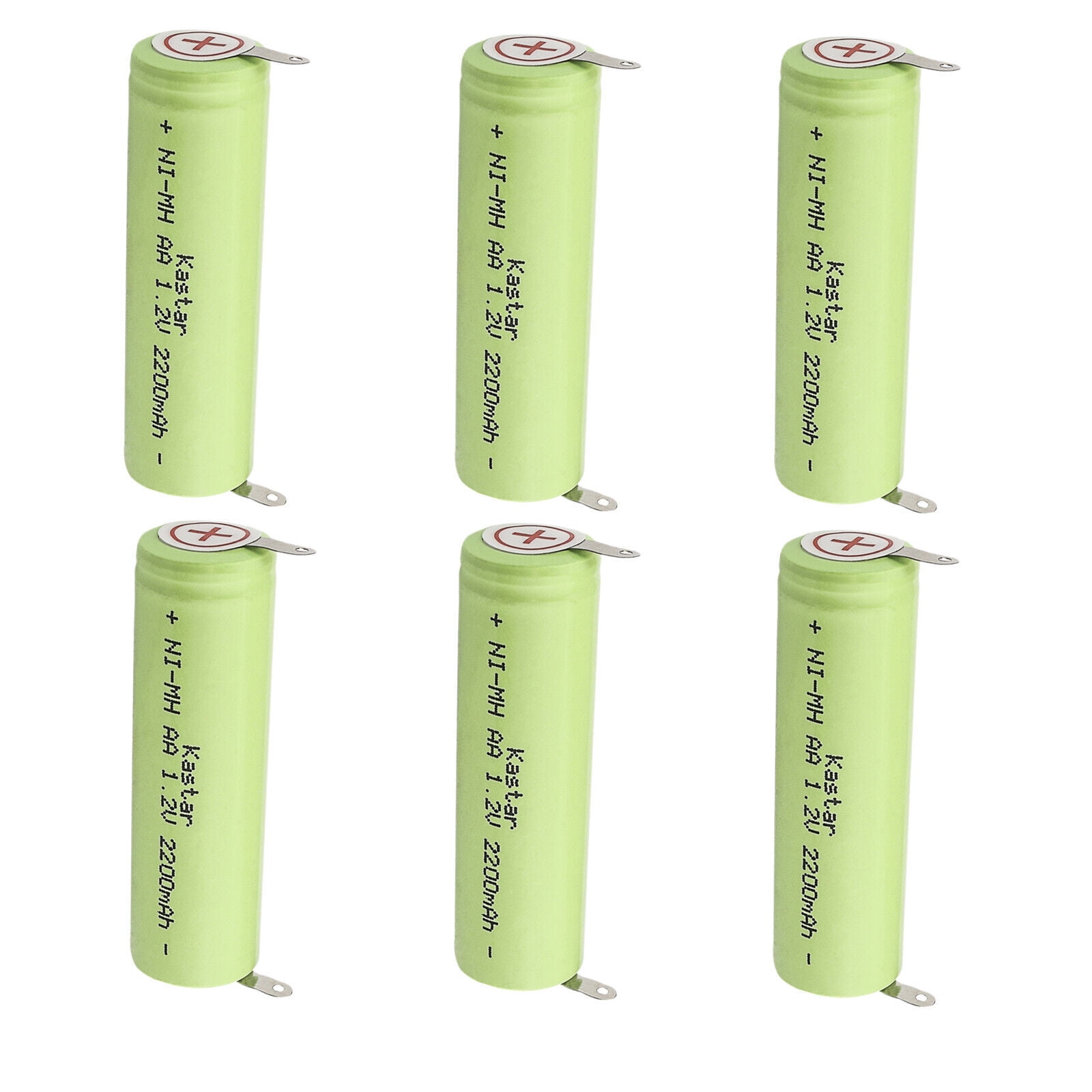 Kastar 6-Pack 1.2V 2200MAh Ni-MH Battery Compatible with Remington ...