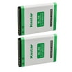 Kastar BL-5C Battery 2-Pack Replacement for Retevis RT22 RT22S RT15 ...