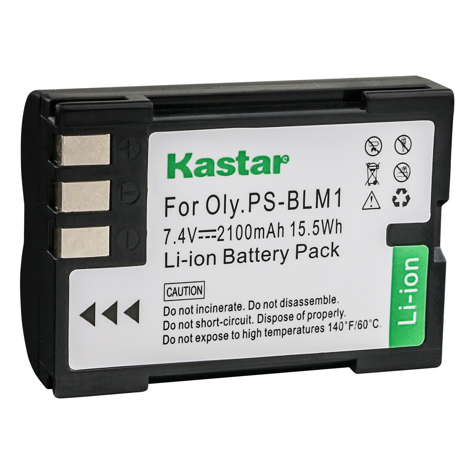 Kastar BLM1 Battery 1-Pack Replacement for Olympus Camedia C-8080 Wide ...
