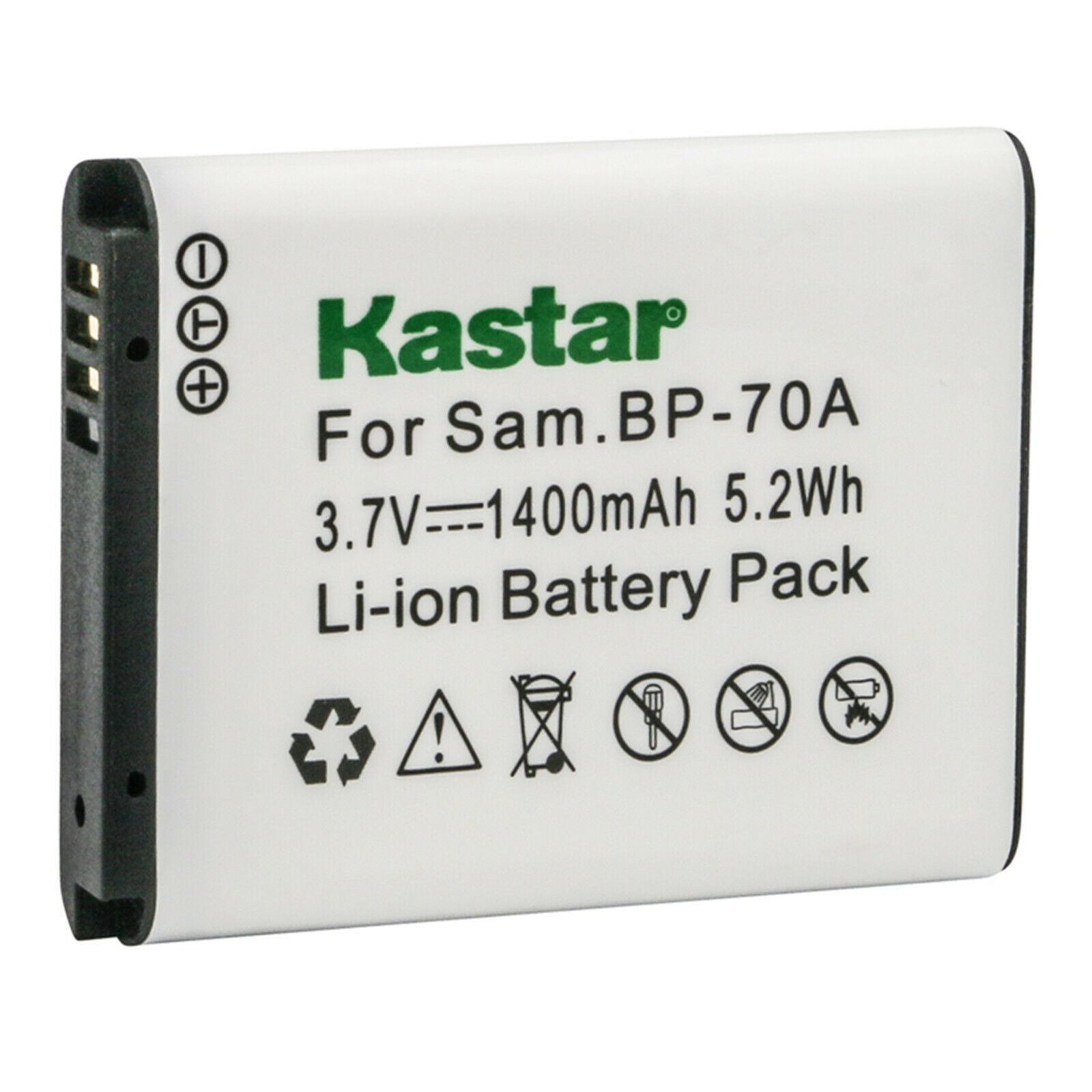 Kastar BP-70A Battery 1-Pack Replacement for Samsung ES75, ES78, ES80, ES81, ES90, ES91, ES95 ...