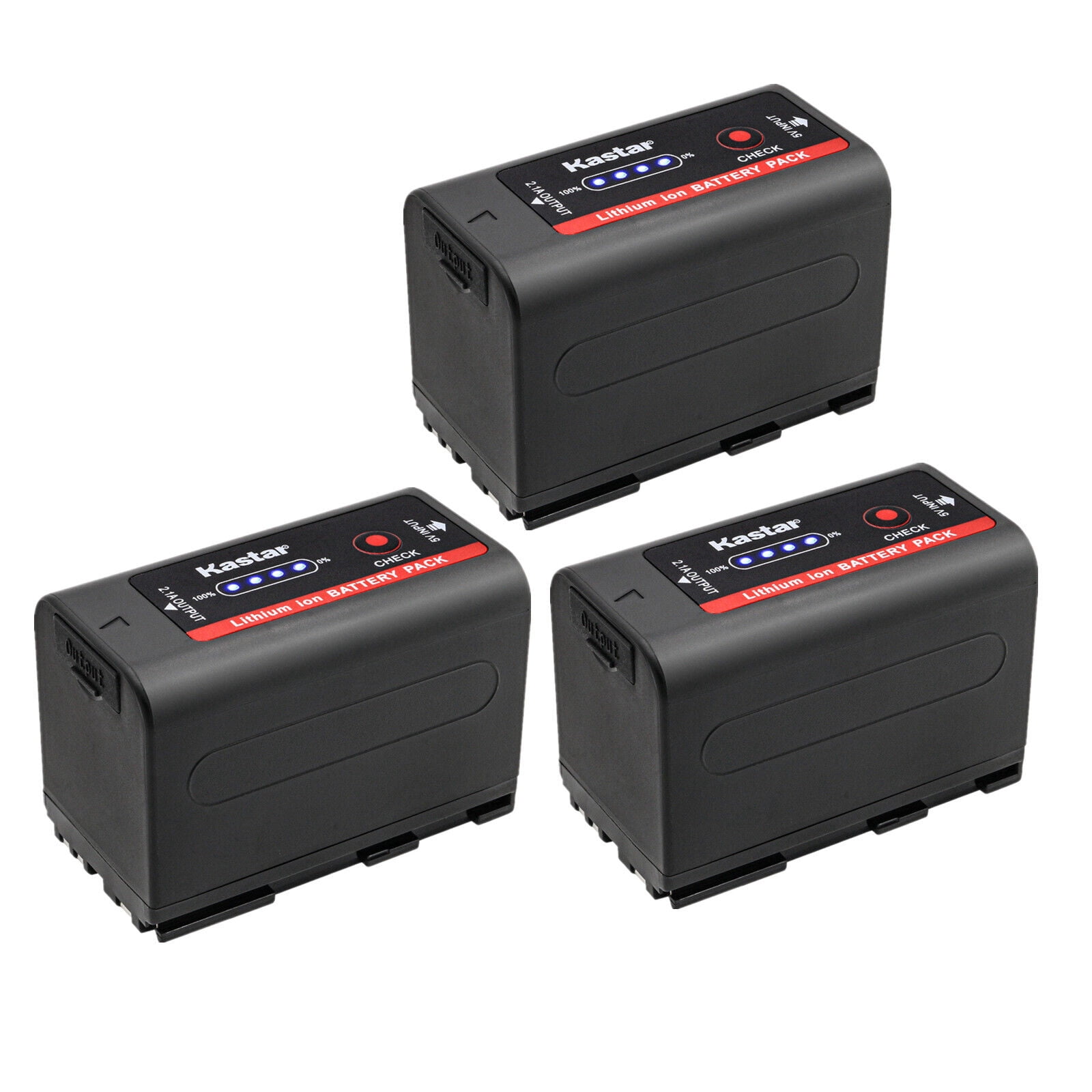 Kastar BP-950G Pro Battery 3-Pack Replacement for Canon BP-911 BP-911K ...