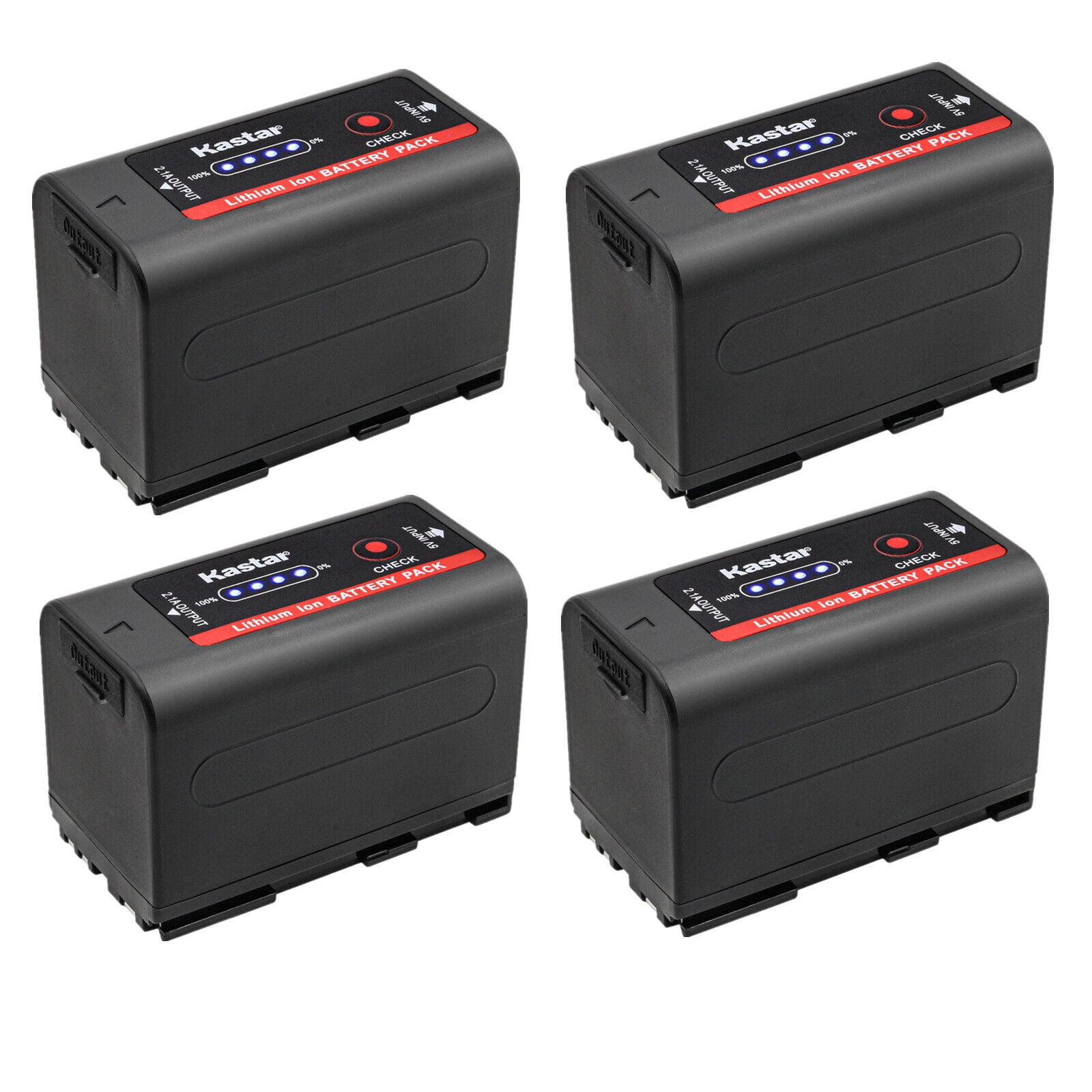 Kastar BP-950G Pro Battery 4-Pack Replacement for Canon E65AS, EOS C100 ...