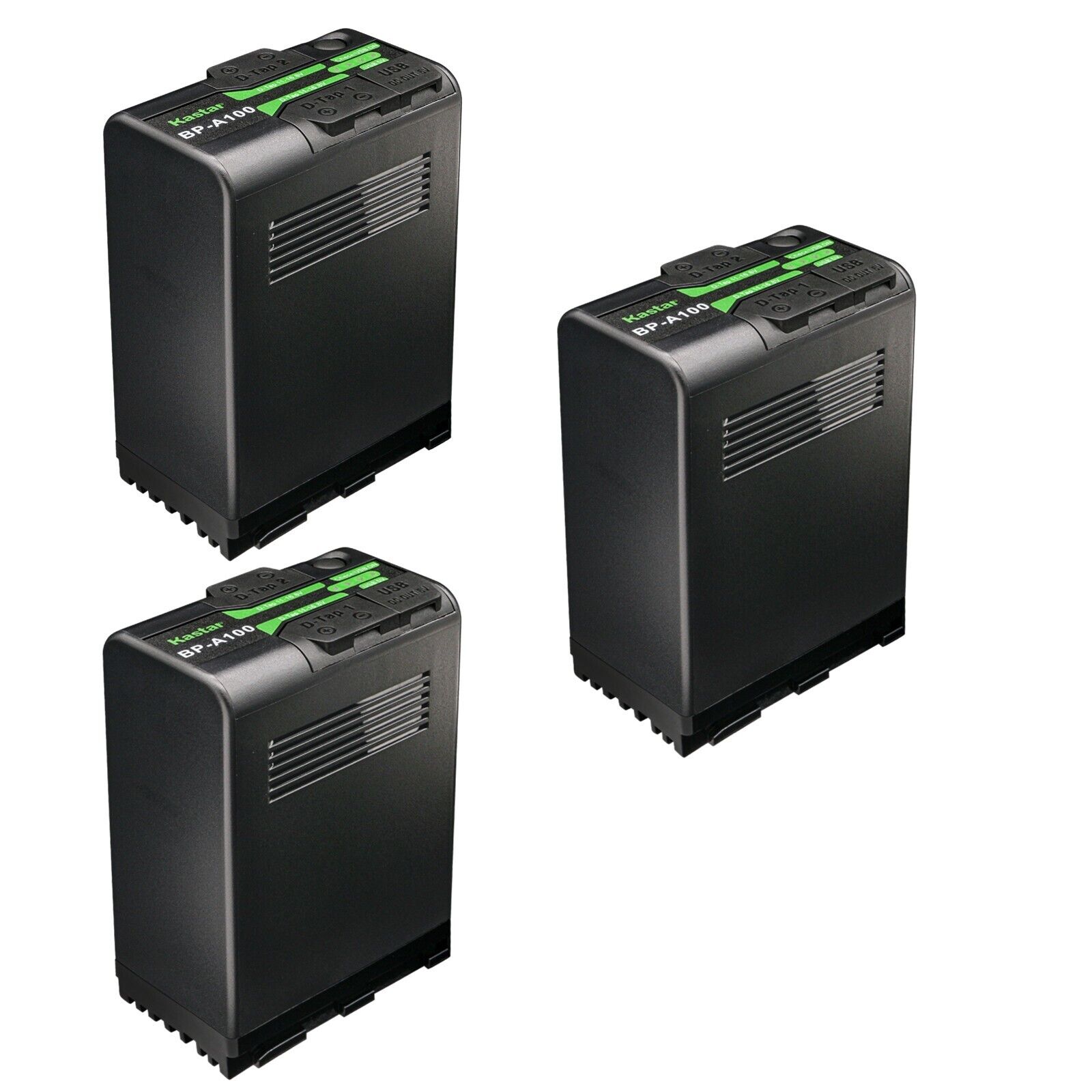 Kastar BP-A100 Battery 3-Pack Replacement for Canon EOS C500 PL 4K Cinema PL C 500 Camcorder ...