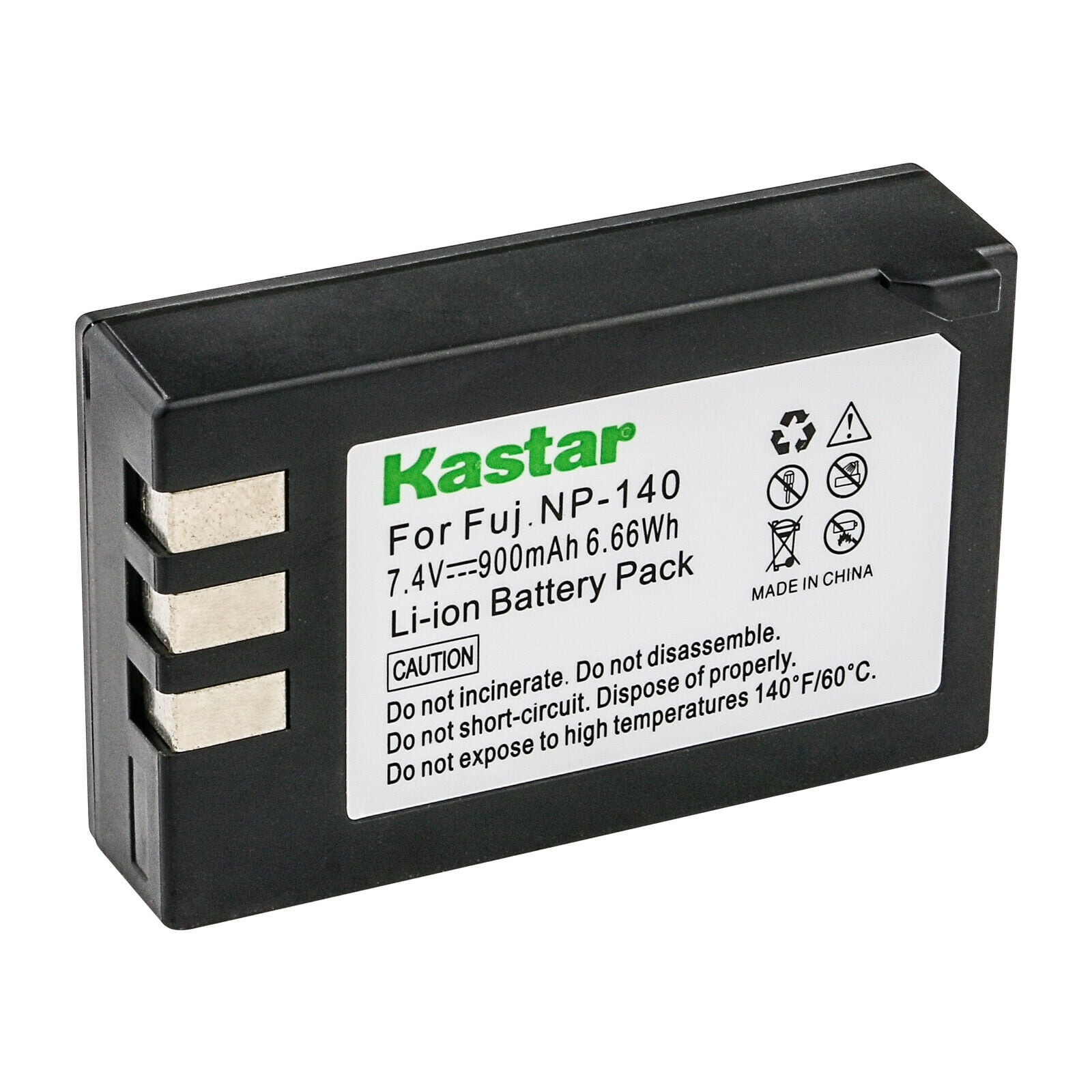 Kastar Battery 1-Pack for Fujifilm NP-140 Fuji NP-140 NP140 FNP140 and ...