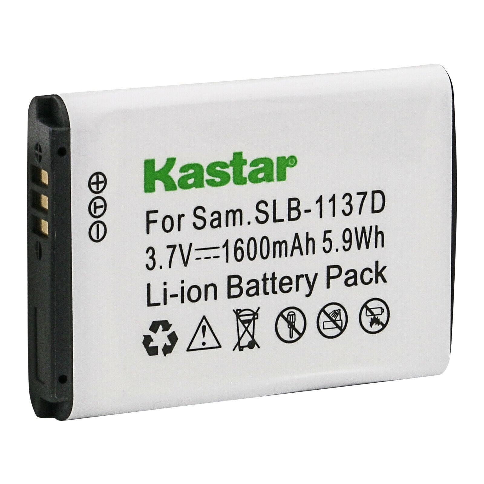 Kastar Battery 1-Pack Replacement for Samsung SLB-1137D Battery ...
