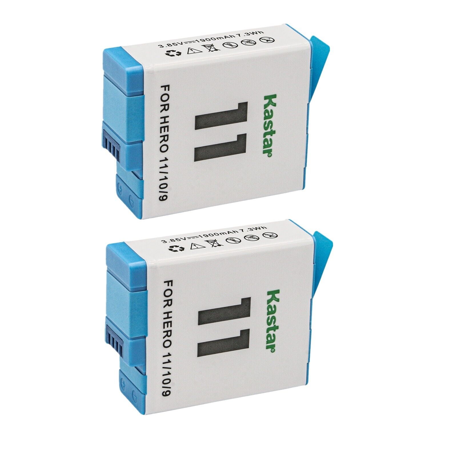 Kastar Battery 2-Pack Replacement for GoPro ADDBD-211 ADBAT-001 ADDBD ...