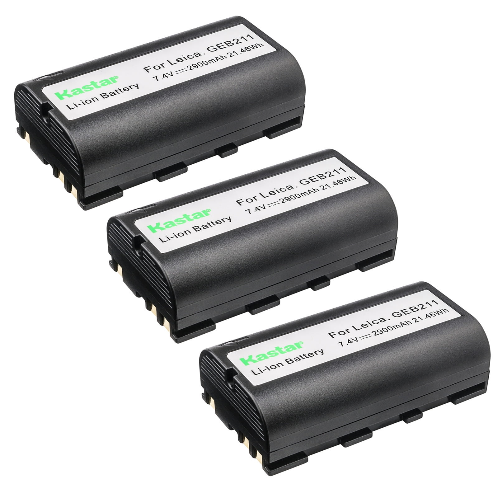 Kastar Battery 3-Pack Replacement for Leica Survey Equipment, Total ...