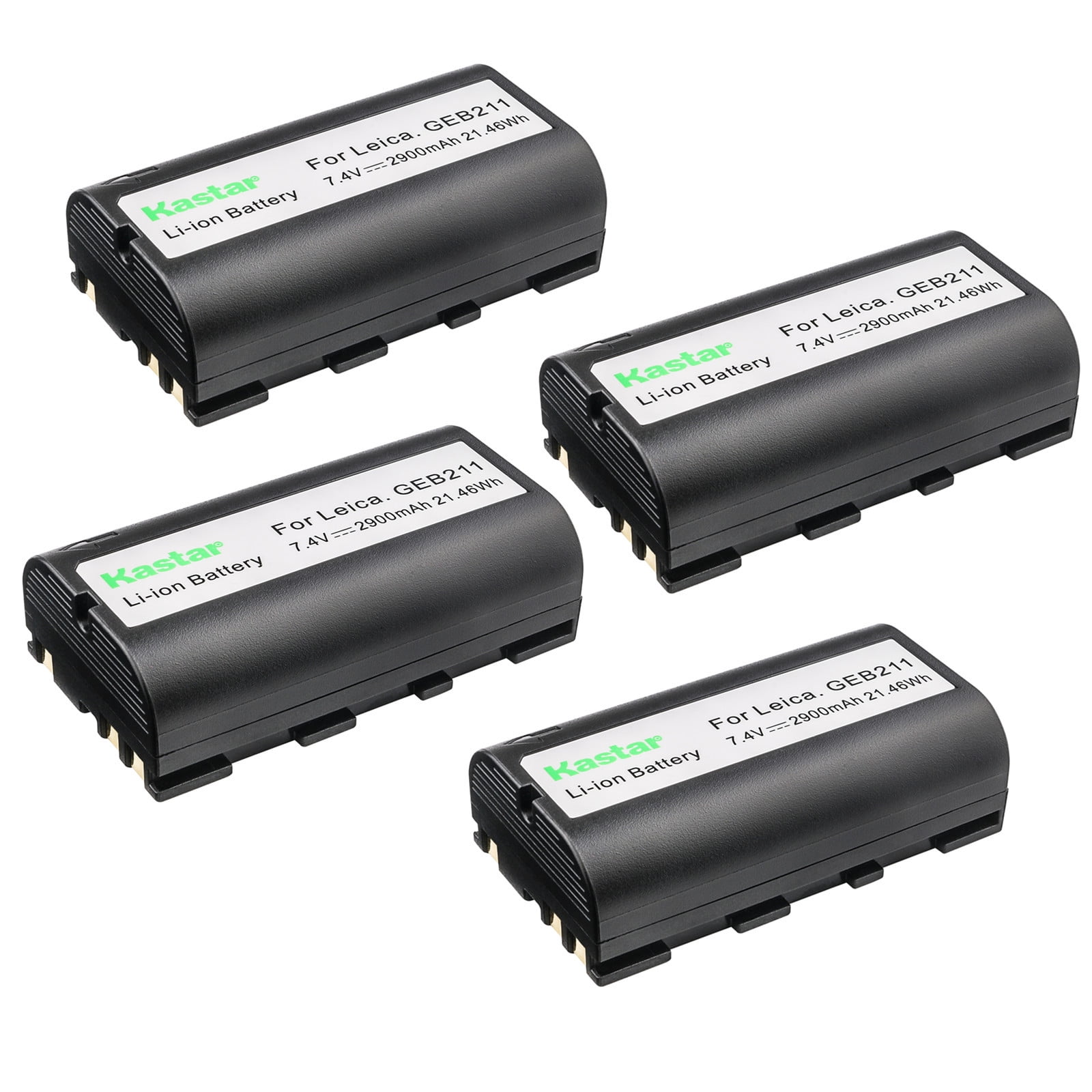 Kastar Battery 4-Pack Replacement for Geomax Stonex R6 Stonex R6+ ZT20 ...