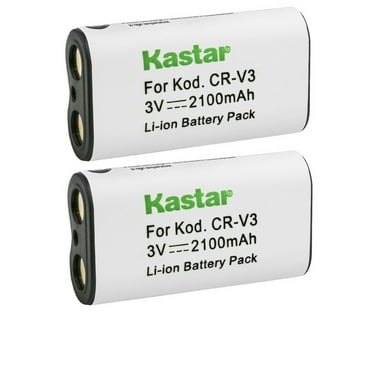 Kastar LB015 Replacement Battery 2-Pack, 3.7V 1200mAh Lithium-ion, Fits Kokad PIXPRO WPZ2 Camera ...