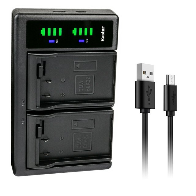 Kastar DMW-BLK22 LTD2 USB Battery Charger Compatible with Panasonic ...