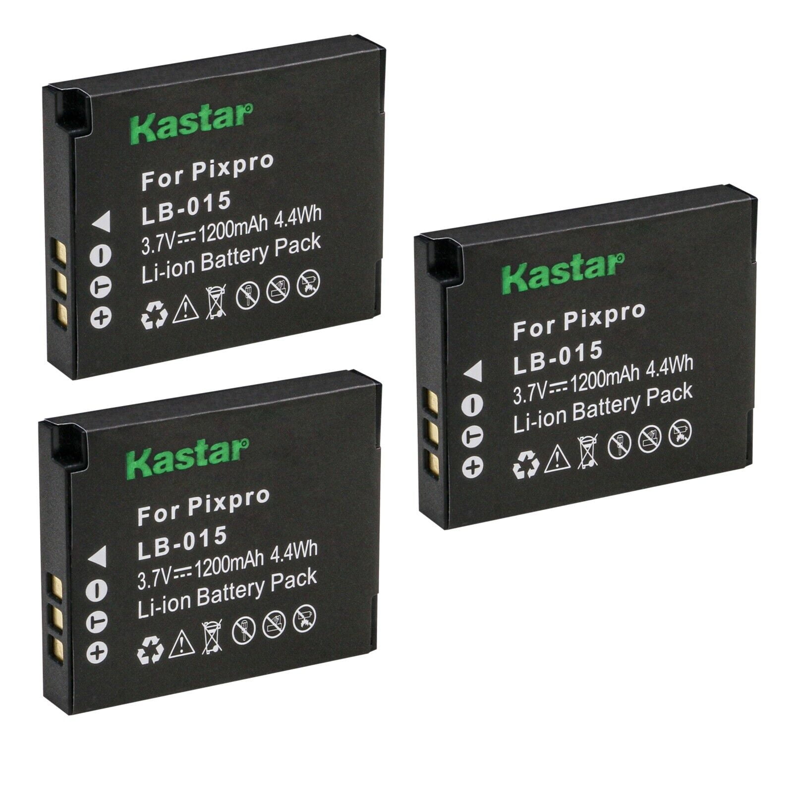 Kastar LB015 Battery 3-Pack Replacement for Kokad LB-015 Rechargeable ...