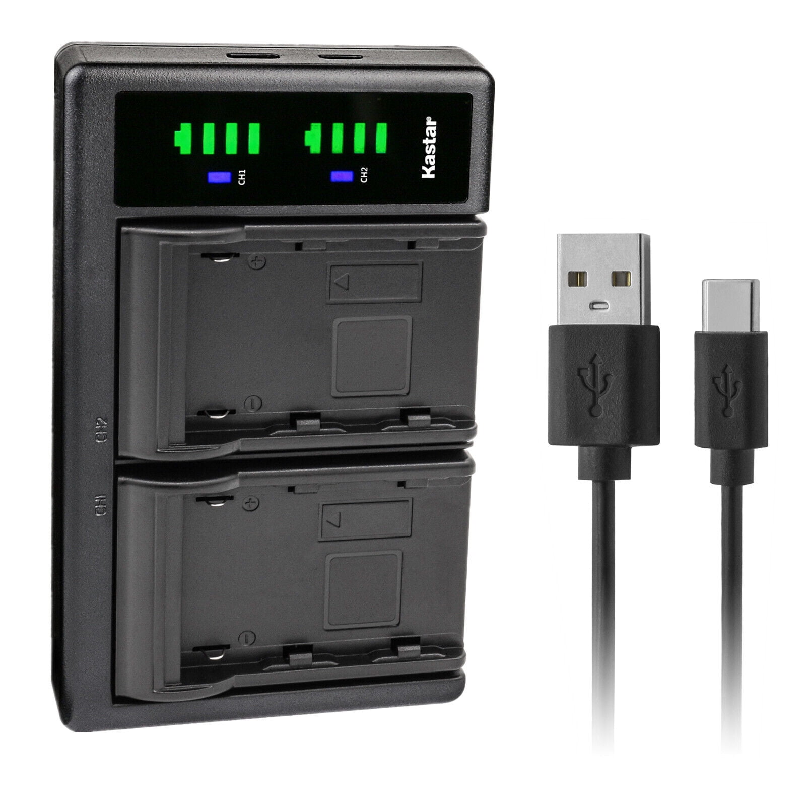 Kastar LTD2 USB Battery Charger Compatible with Huepar S03CG/S03DG ...