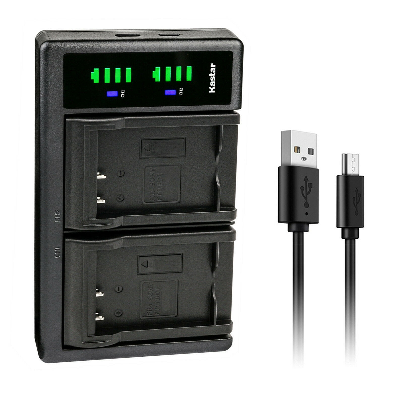 Kastar LTD2 USB Battery Charger Replacement for Sony NP-FR1 Battery, BC ...