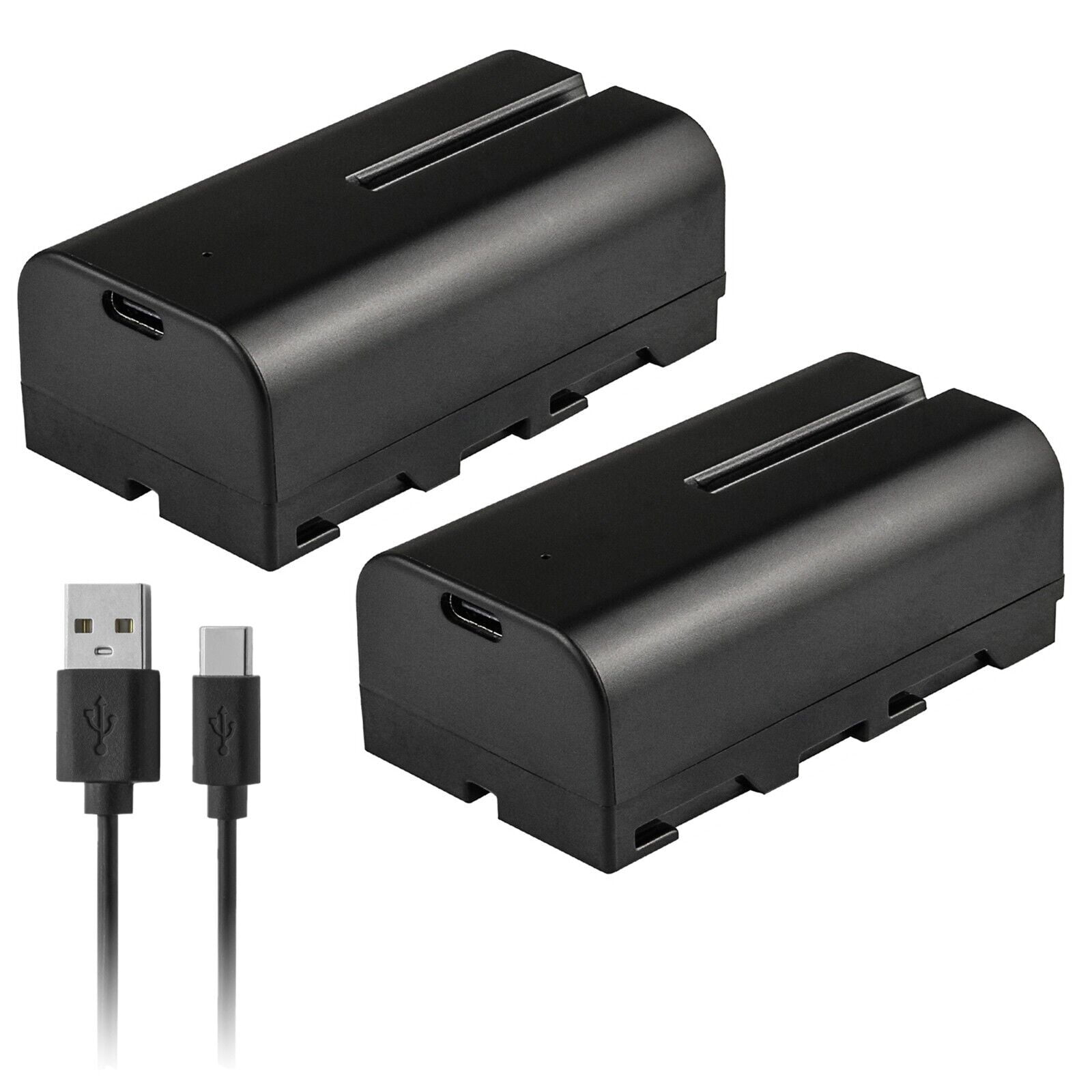 Kastar NP-F570T USB-C Battery 2-Pack Replacement for Neewer F100 F200 ...